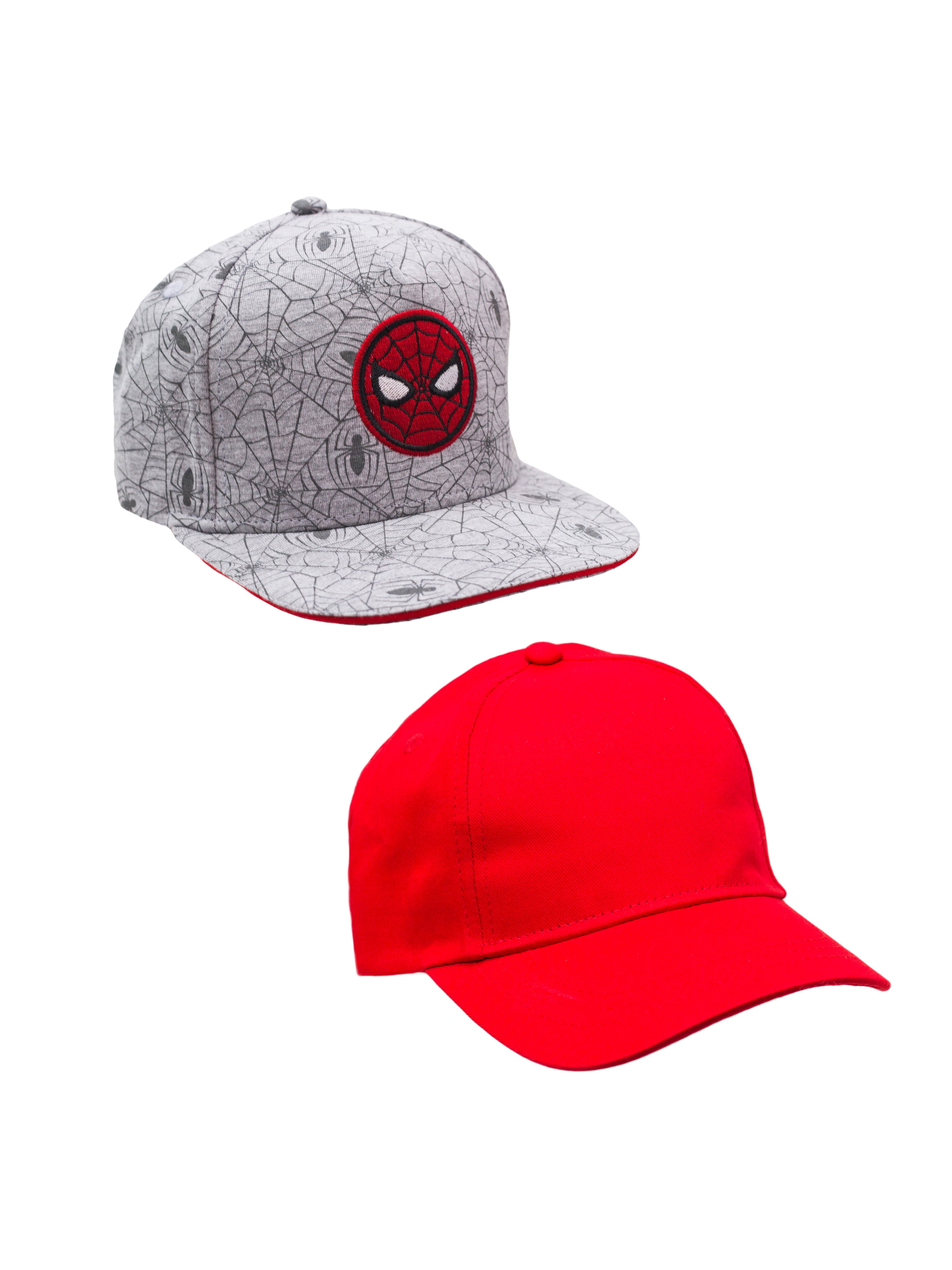 Boy's Spiderman Baseball Cap 2-pack - Walmart.com