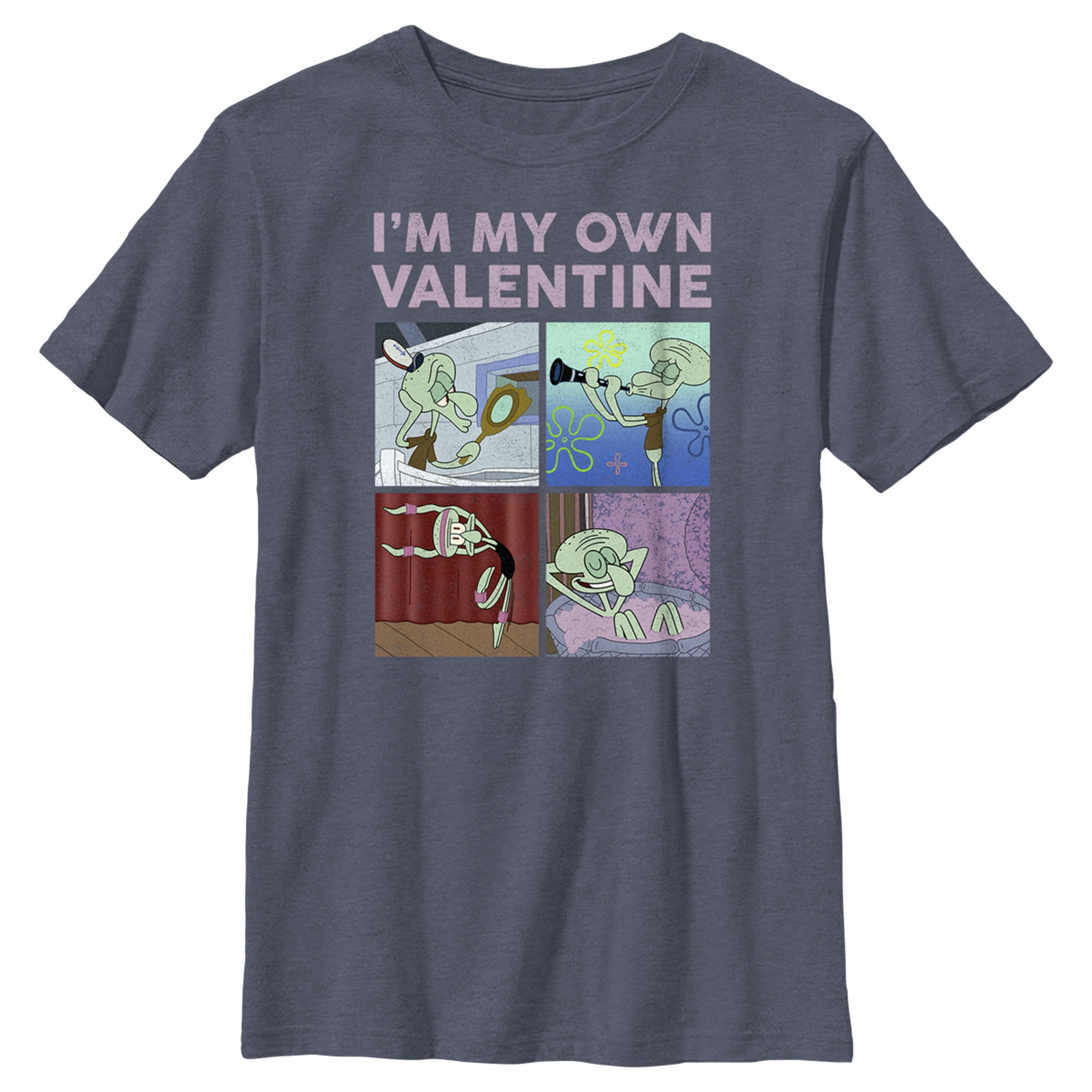 Boy's SpongeBob SquarePants Valentine's Day Squidward I'm my Own ...