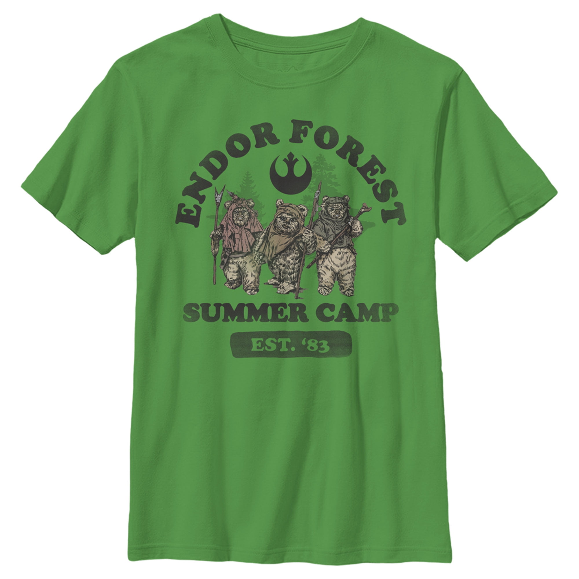Boy's Star Wars: Return of the Jedi Forest of Endor Summer Camp '83 ...