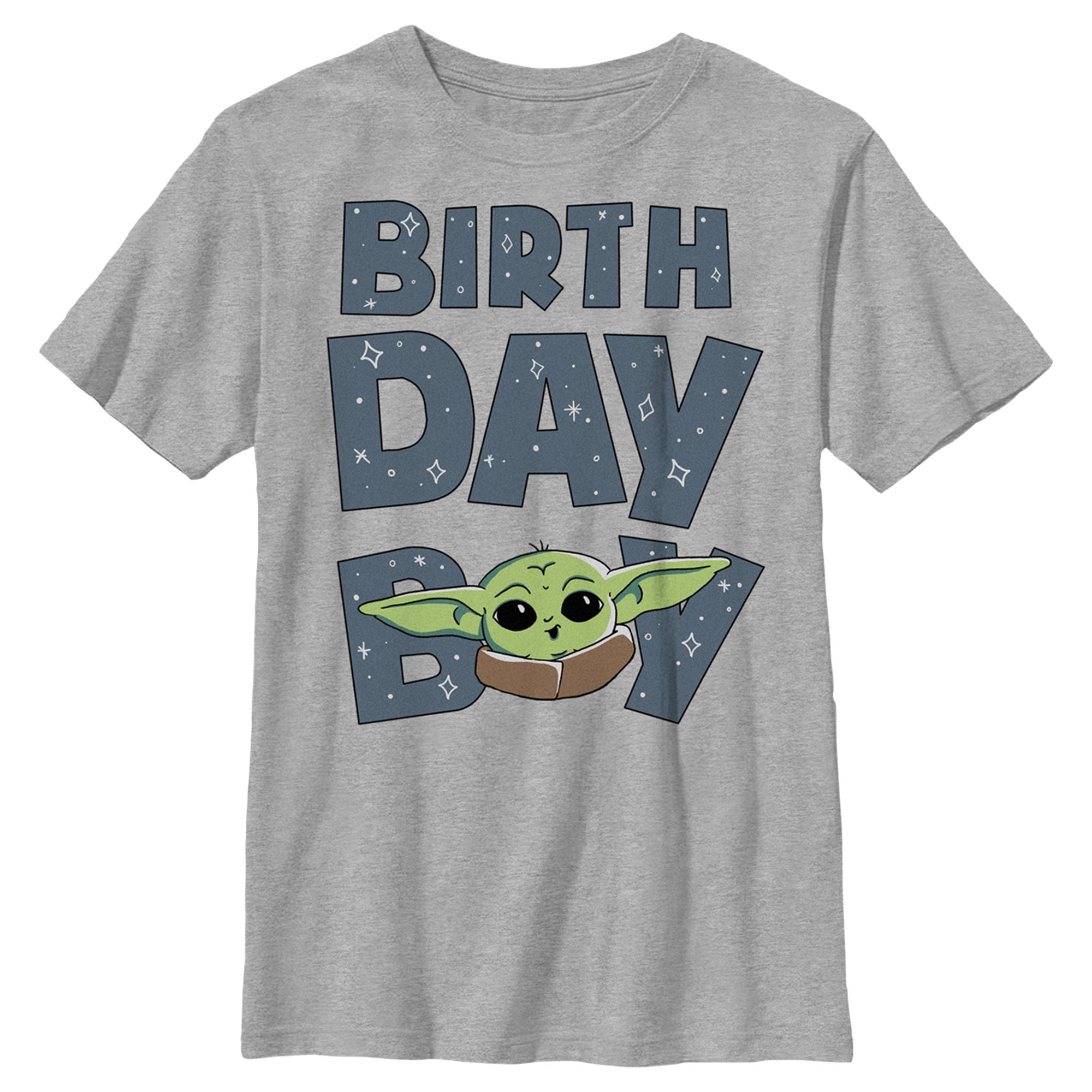 Boy's Star Wars: The Mandalorian Animated Grogu Birthday Boy Graphic ...