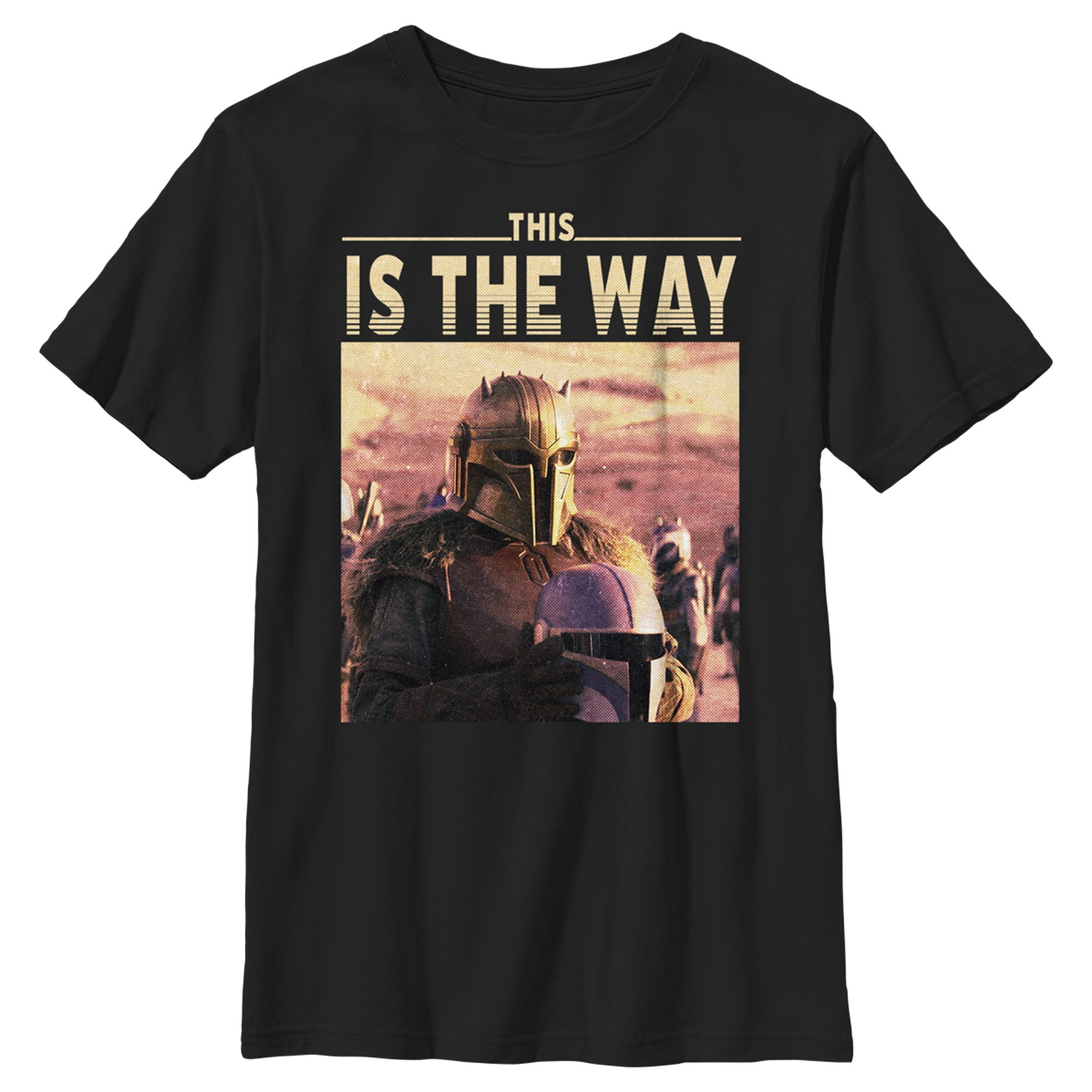 Boy's Star Wars: The Mandalorian The Armorer Time for a Fight Graphic ...
