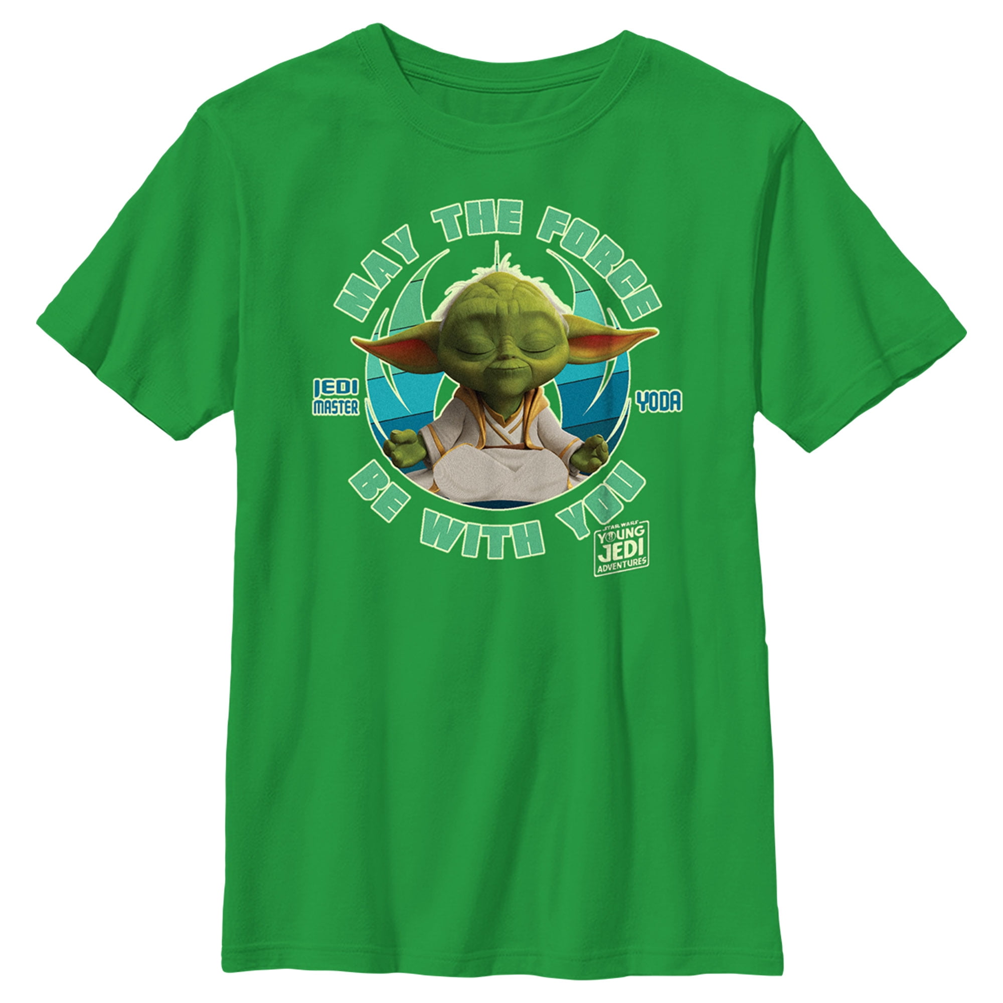Boy's Star Wars: Young Jedi Adventures Jedi Master Yoda May the Force ...