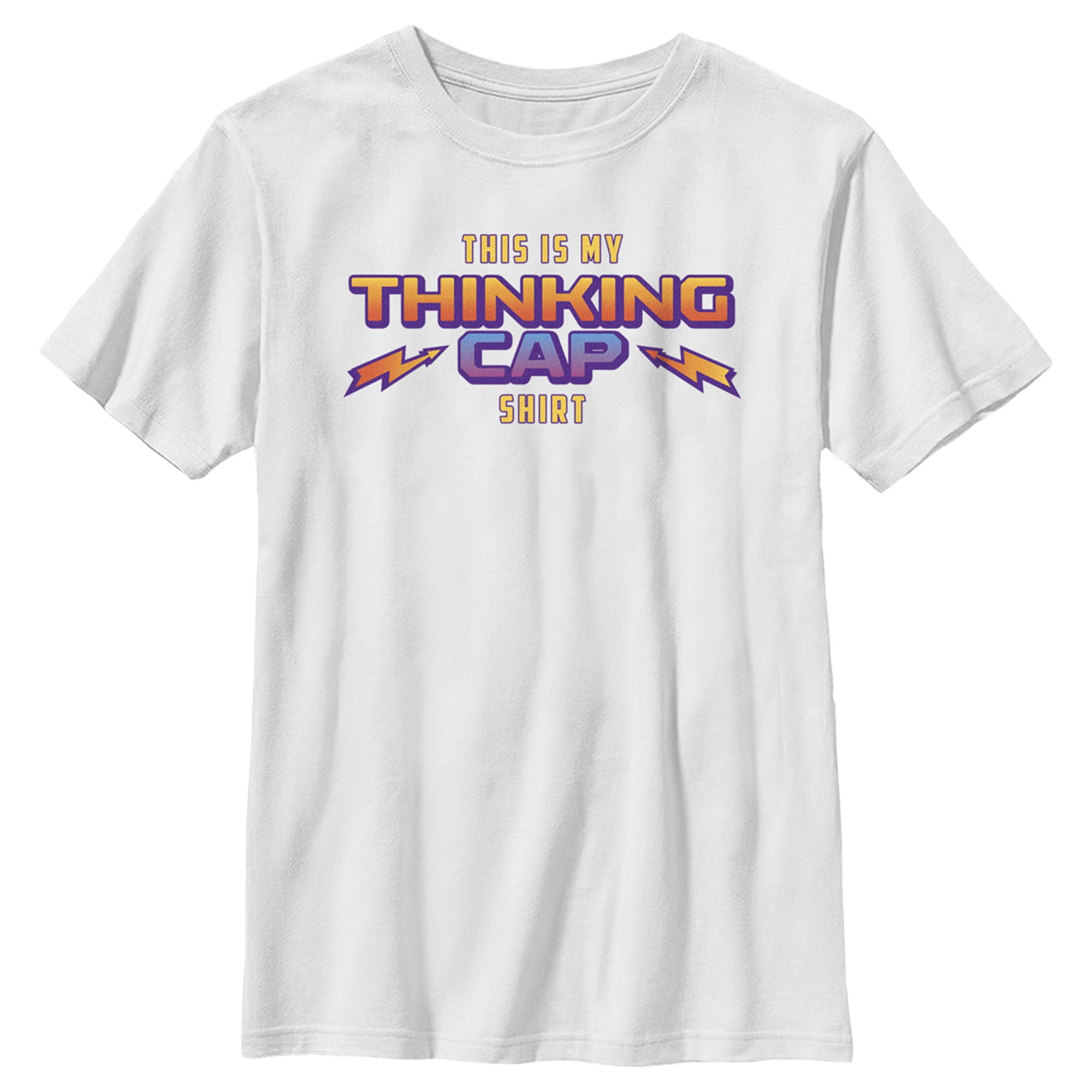 Boy's Stranger Things Dustin's Thinking Cap Costume Graphic T-Shirt ...