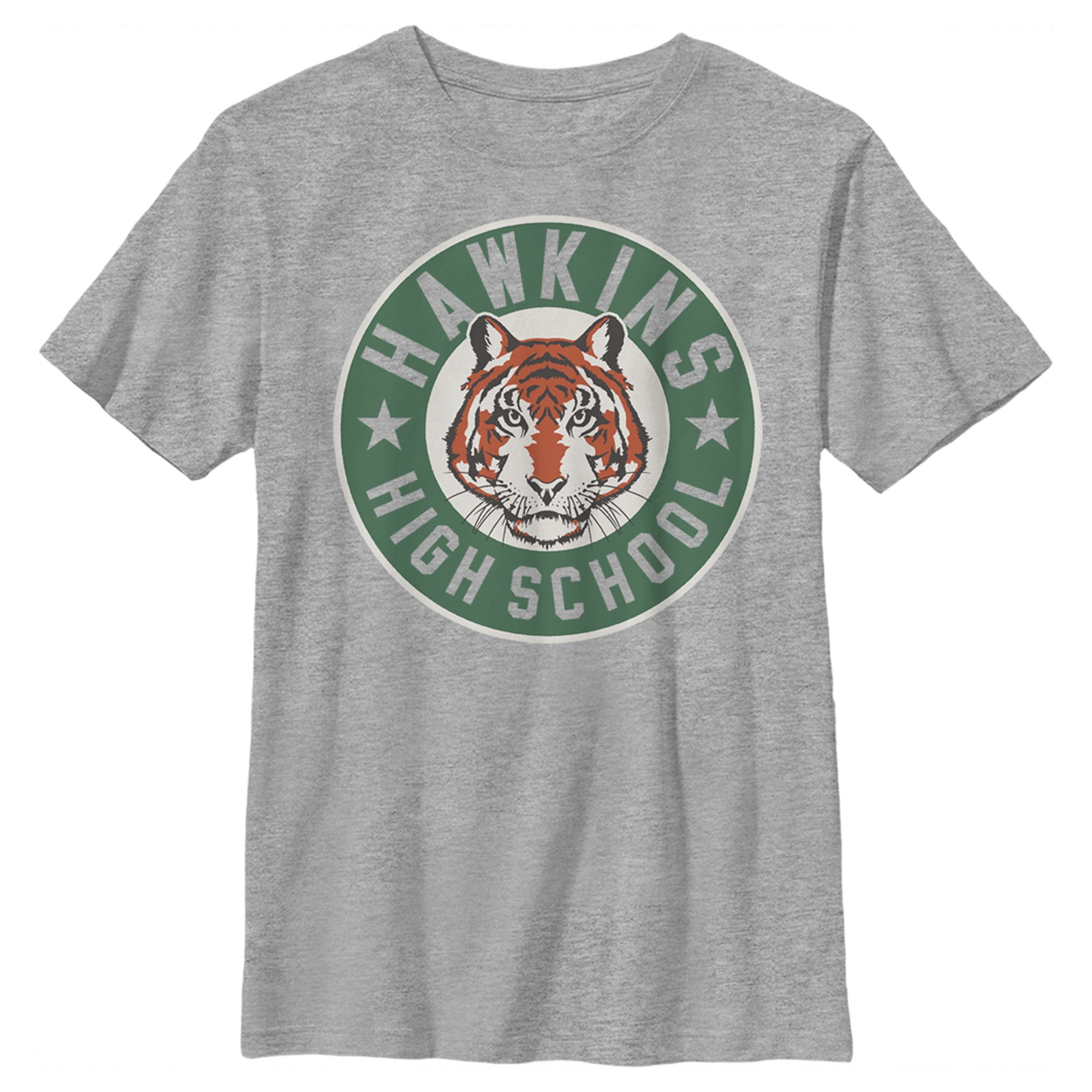 Boy's Stranger Things Hawkins High School Tiger Mascot Graphic T-Shirt ...