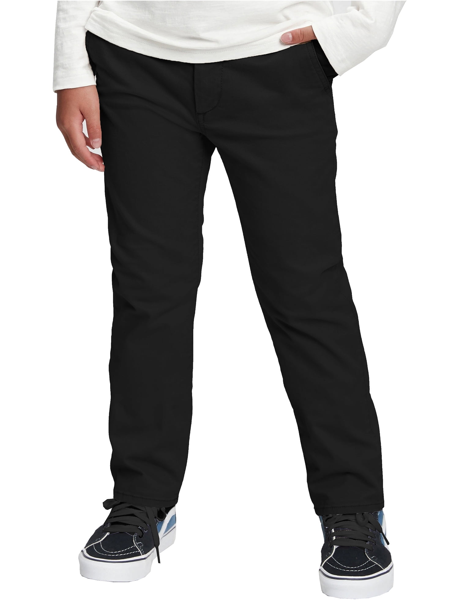 Galaxy By Harvic Boy's Slim-Fit Super Stretch School Uniform Chino ...