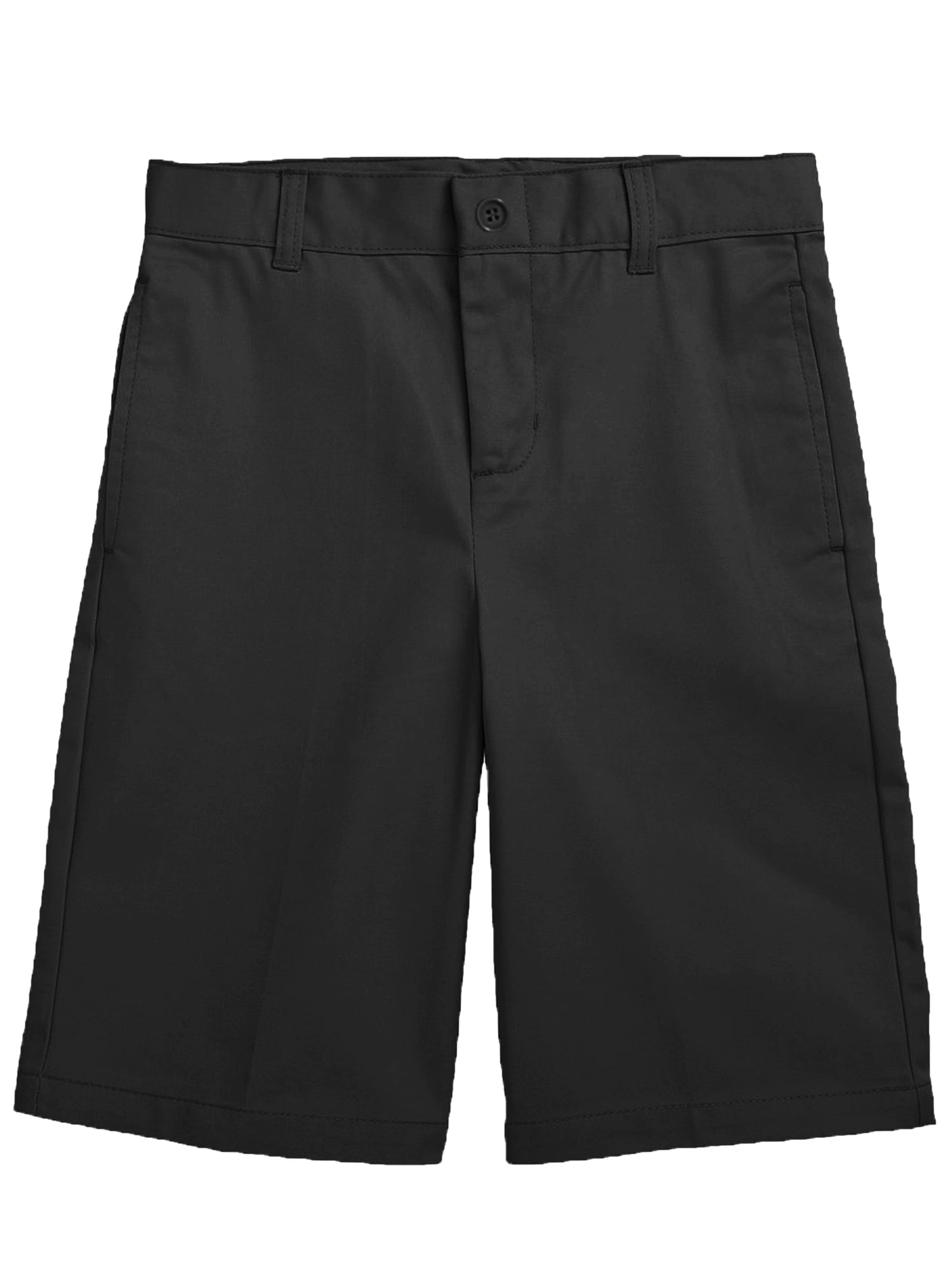 Boy's Stretch Slim Fit School Uniform Twill Shorts - Walmart.com