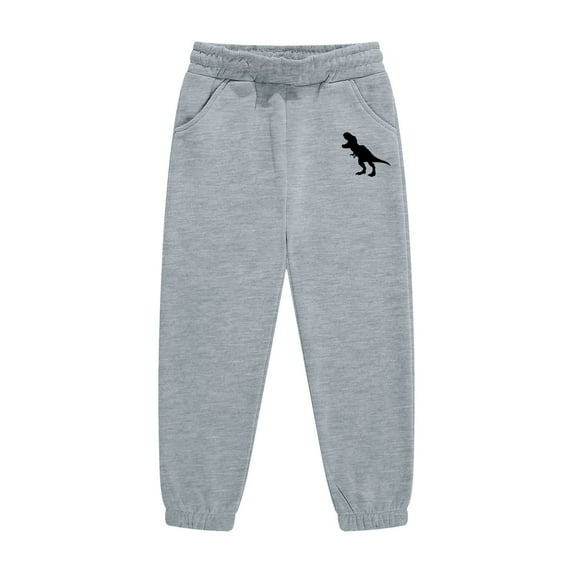 Boy's Sweatpants Baggy Loose Fit Denim Jeans Ogger Pants Fit Joggers Lounge Pants Trousers with ...