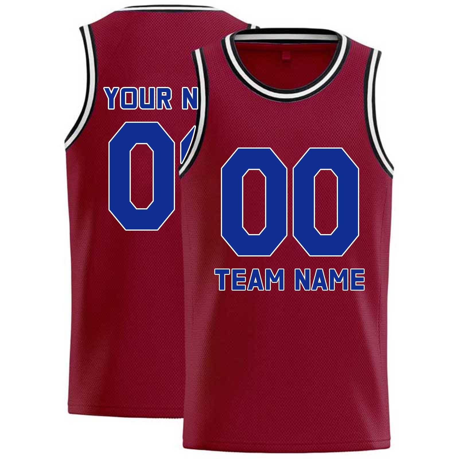 Boy's T Shirts Football Training Vest Team Logo Name Print Basketball ...