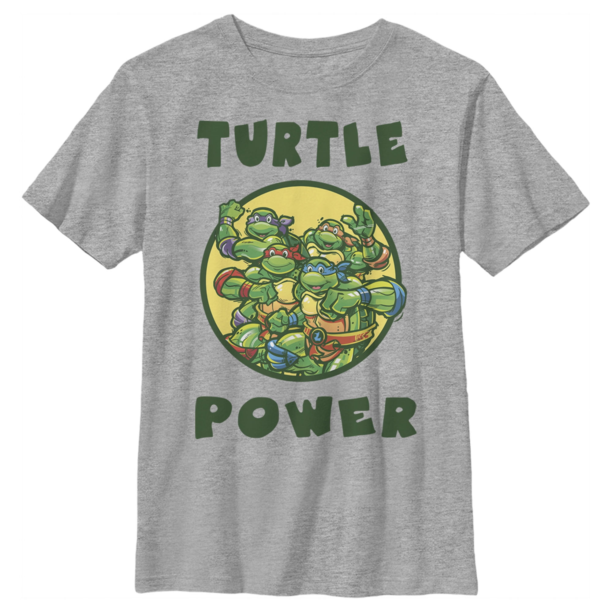 Boy's Teenage Mutant Ninja Turtles Turtle Power Circle Graphic Tee ...