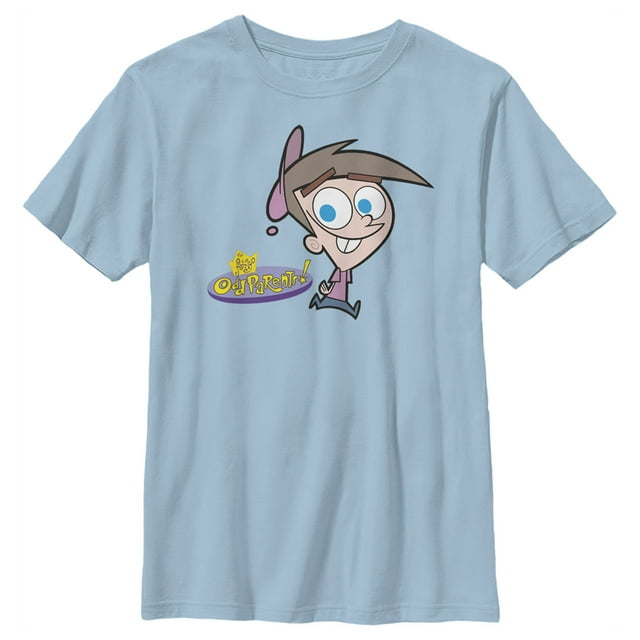 Boy's The Fairly OddParents Timmy Turner Classic Logo Graphic Tee Light ...