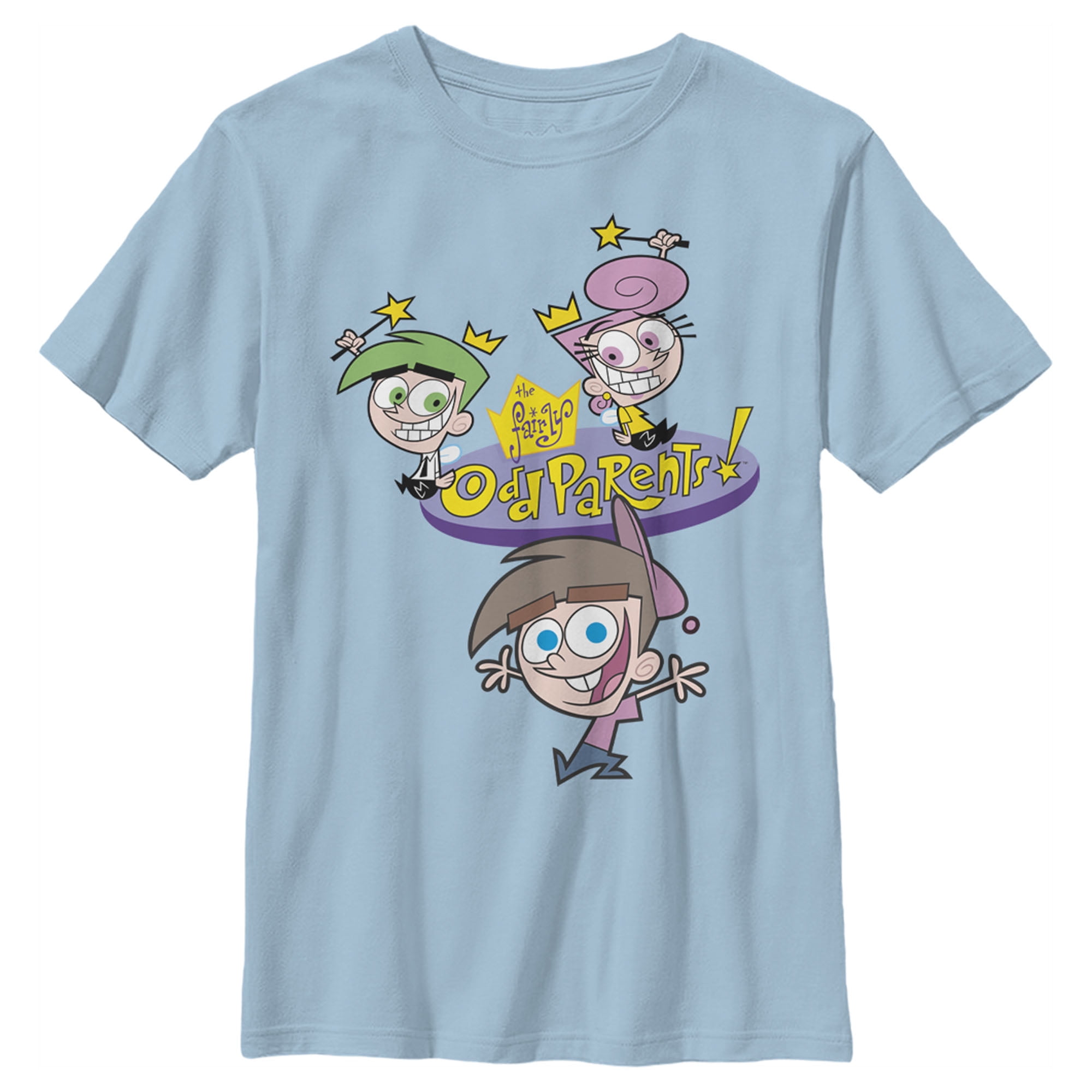 Boy's The Fairly OddParents Timmy Turner and Fairy Godparents Graphic ...