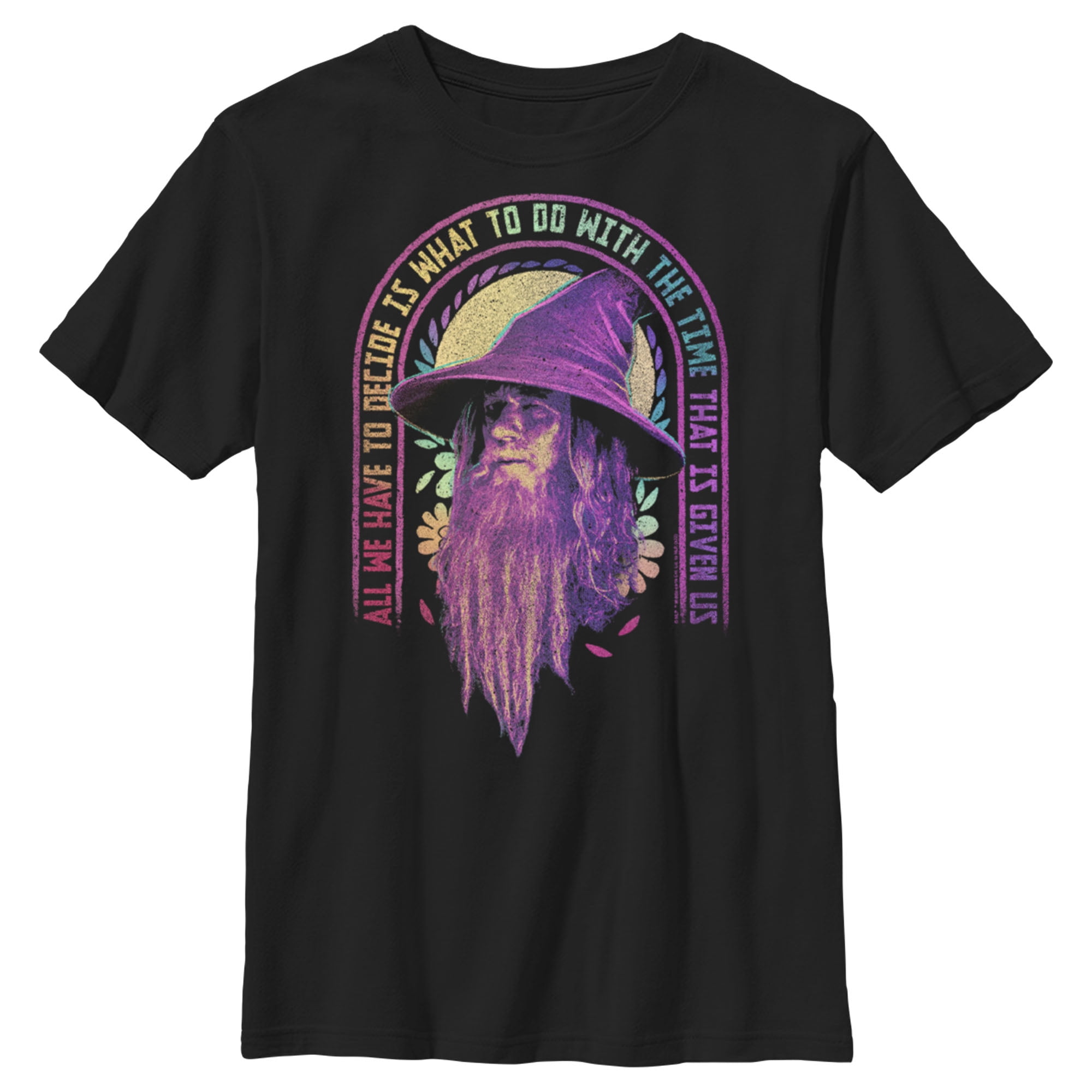 Boy's The Lord of the Rings Fellowship of the Ring Gandalf All We Have ...