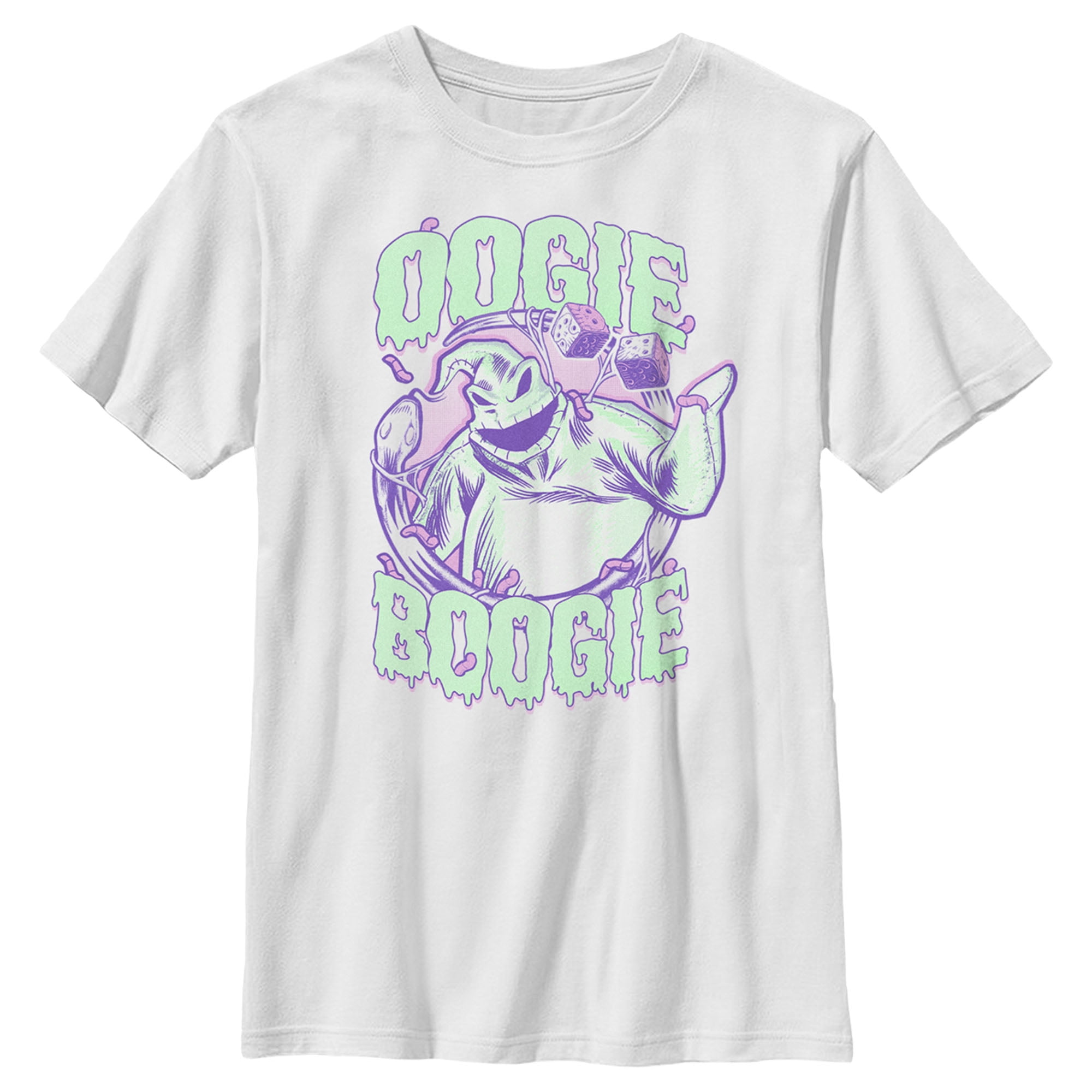 Boy's The Nightmare Before Christmas Slimy Oogie Boogie Graphic Tee ...