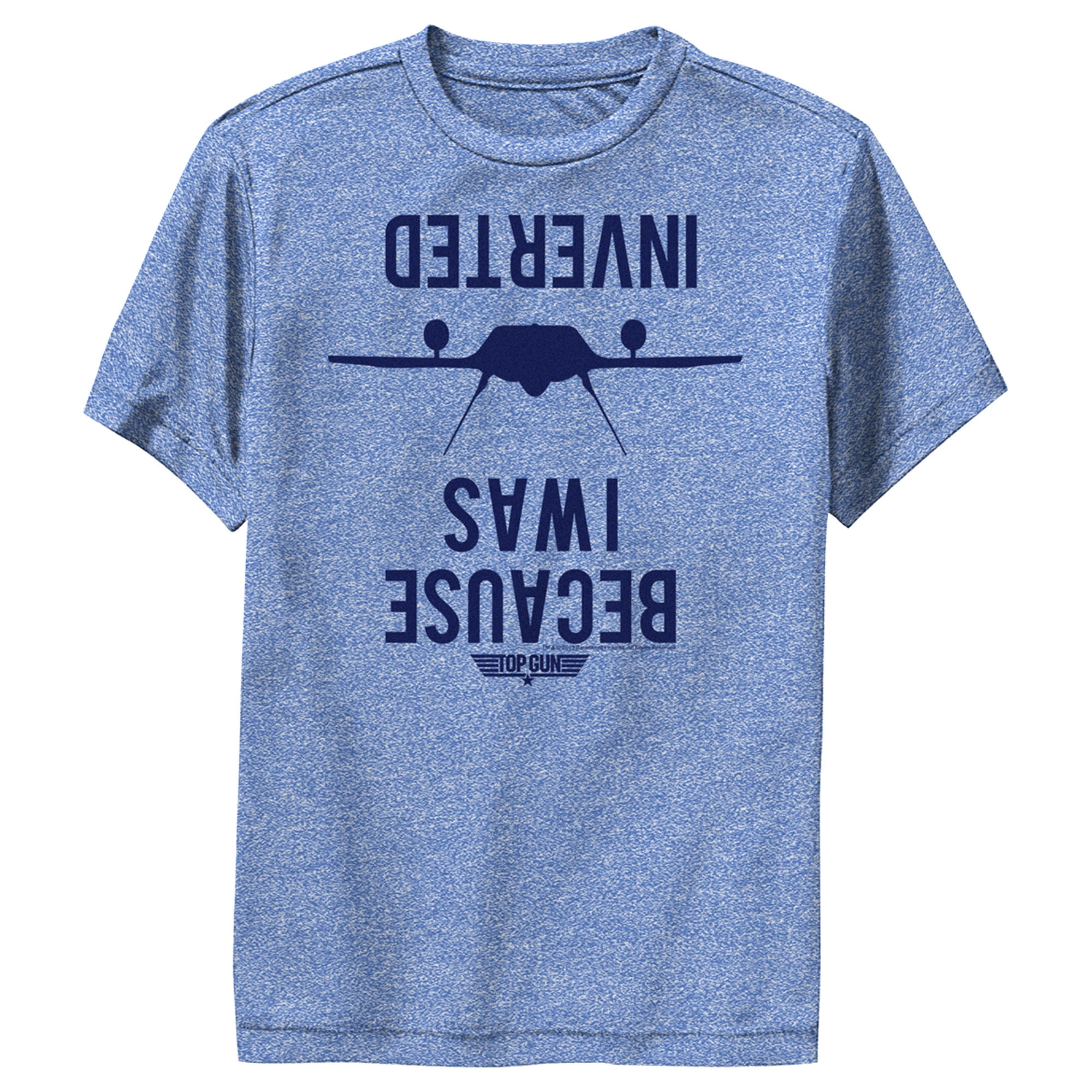 Boy's Top Gun Because I Was Inverted Performance Graphic T-Shirt ...