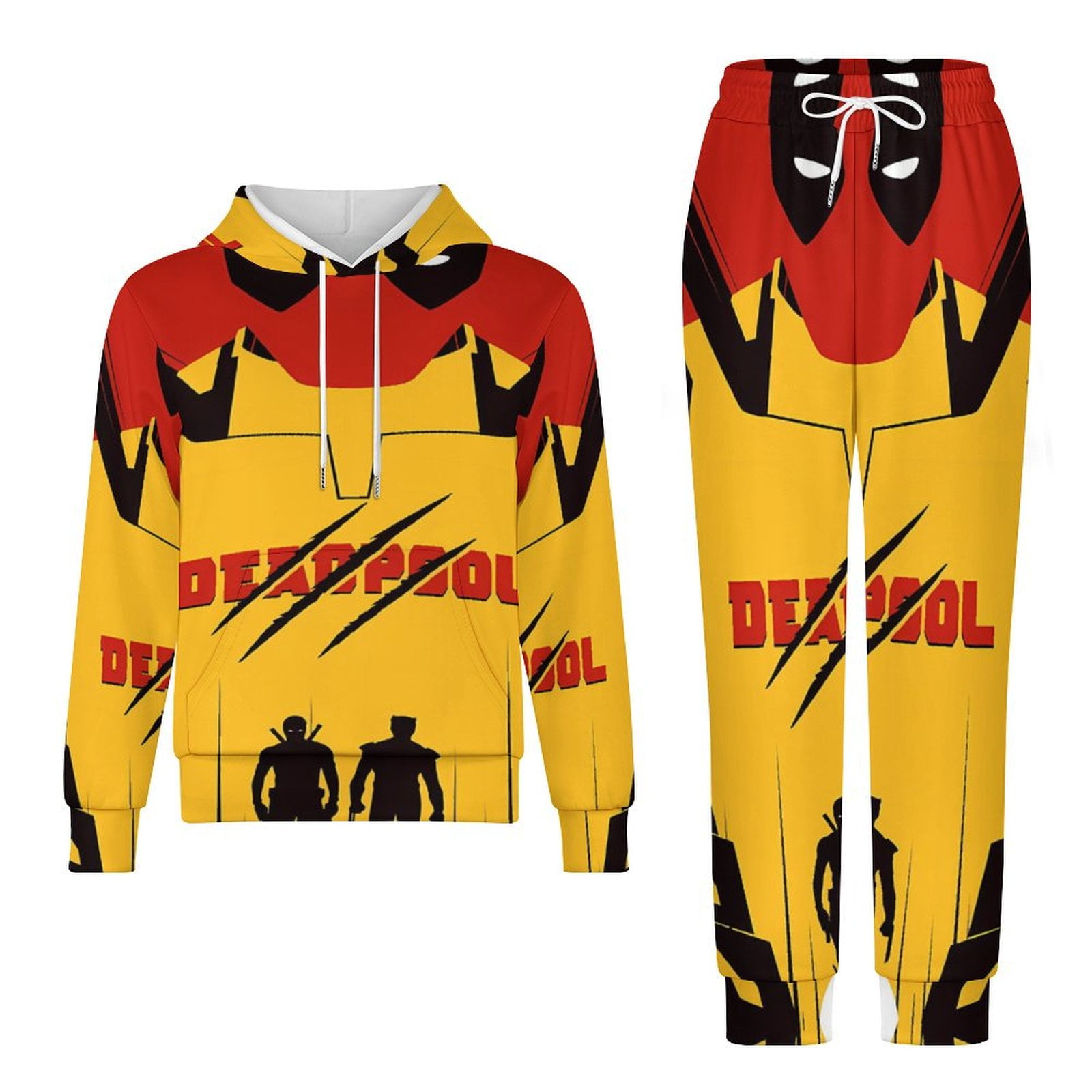 Boy's Tracksuit Dead-pool Pullover Hoodie Kids Jogging Sportwear ...