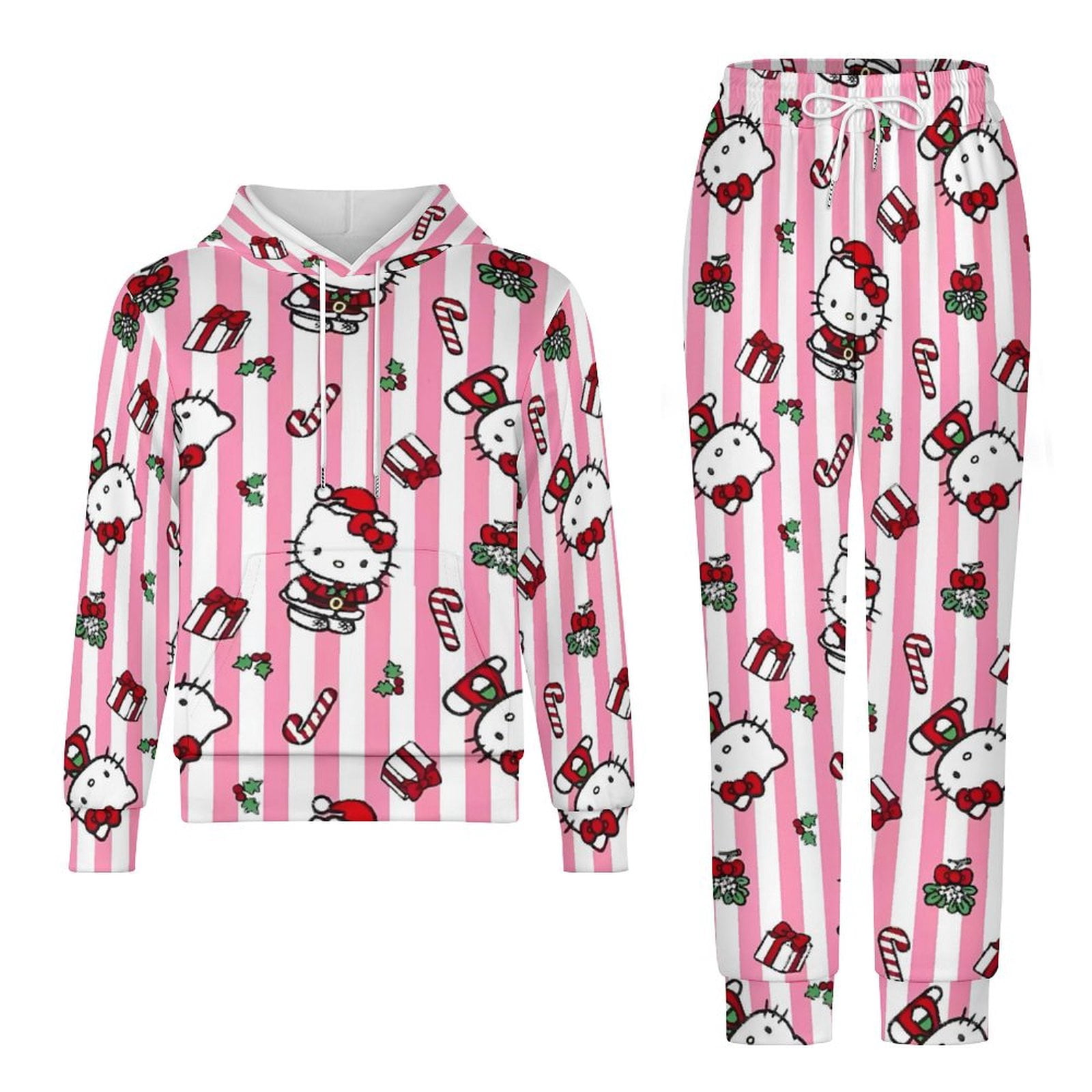 Boy's Tracksuit Hello Kitty Pullover Hoodie Kids Jogging Sportwear ...