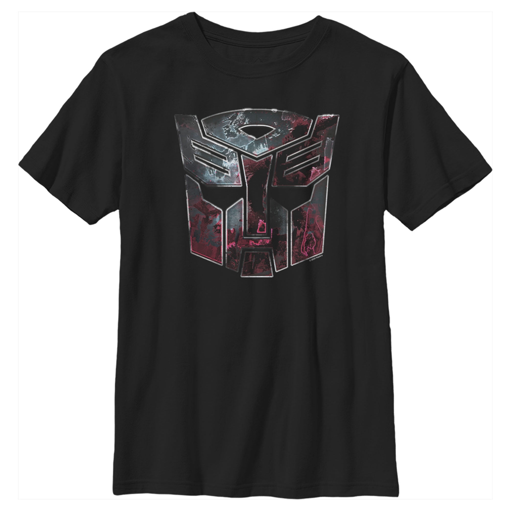 Boy's Transformers Autobot Rusted Logo Graphic Tee Black X Large ...