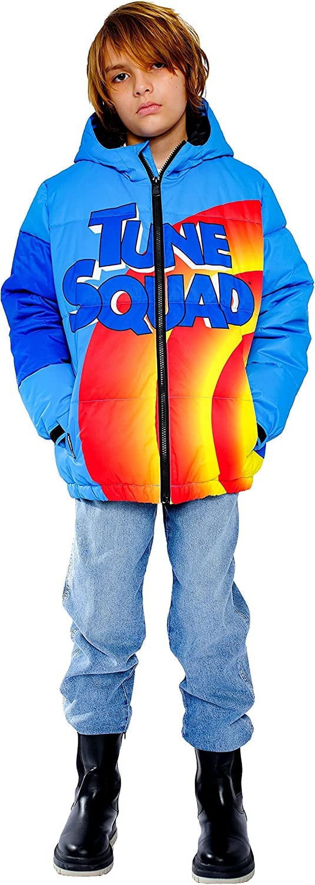 Boy's Tune Squad Puffer Jacket - Walmart.com