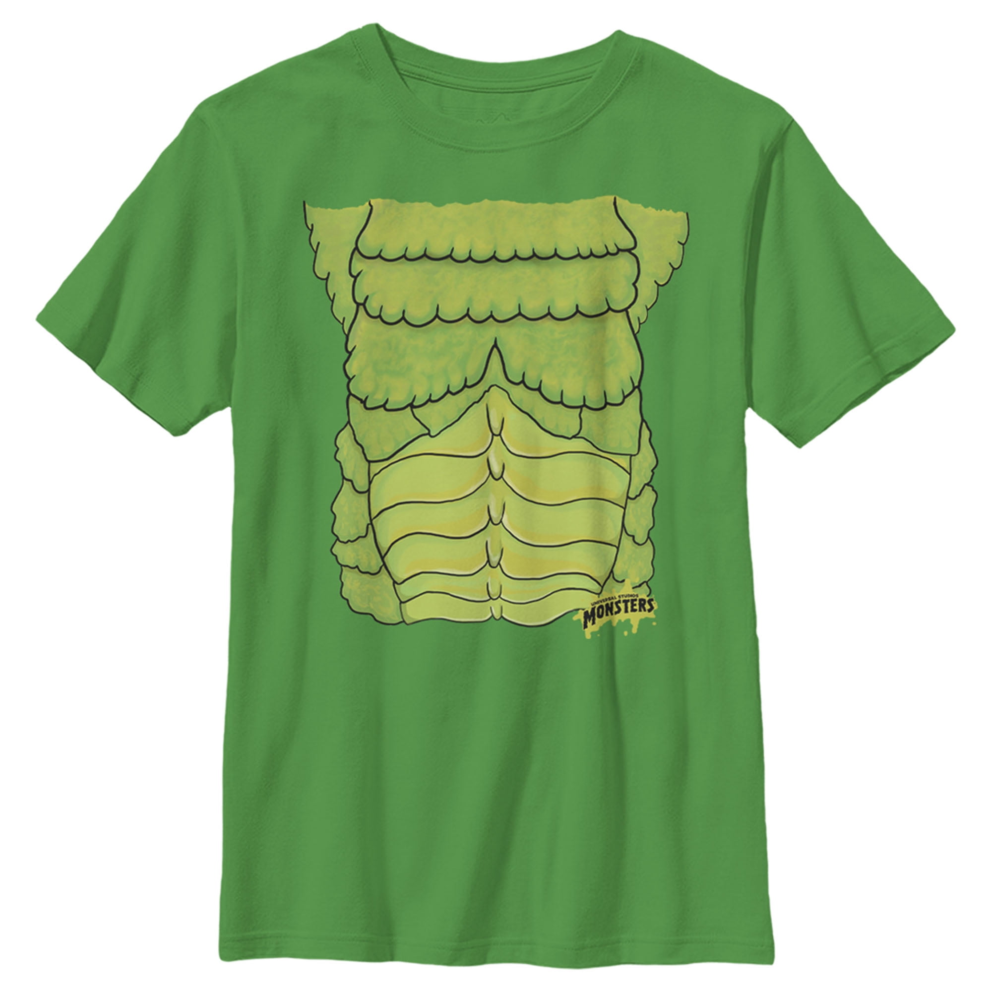 Boy's Universal Monsters Halloween Scaly Chest Costume Graphic Tee ...