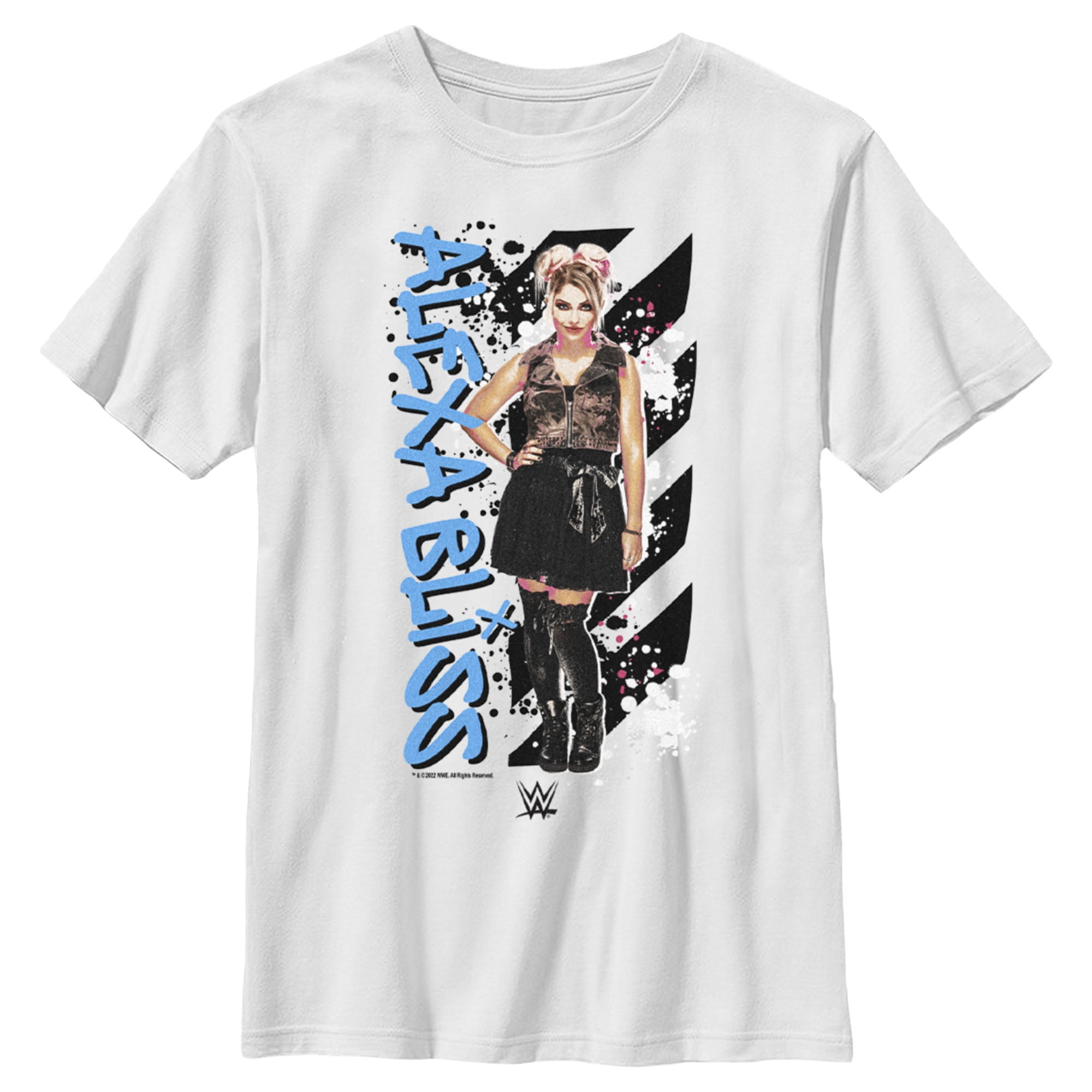Boy's WWE Alexa Bliss Poster Graphic Tee White Medium - Walmart.com