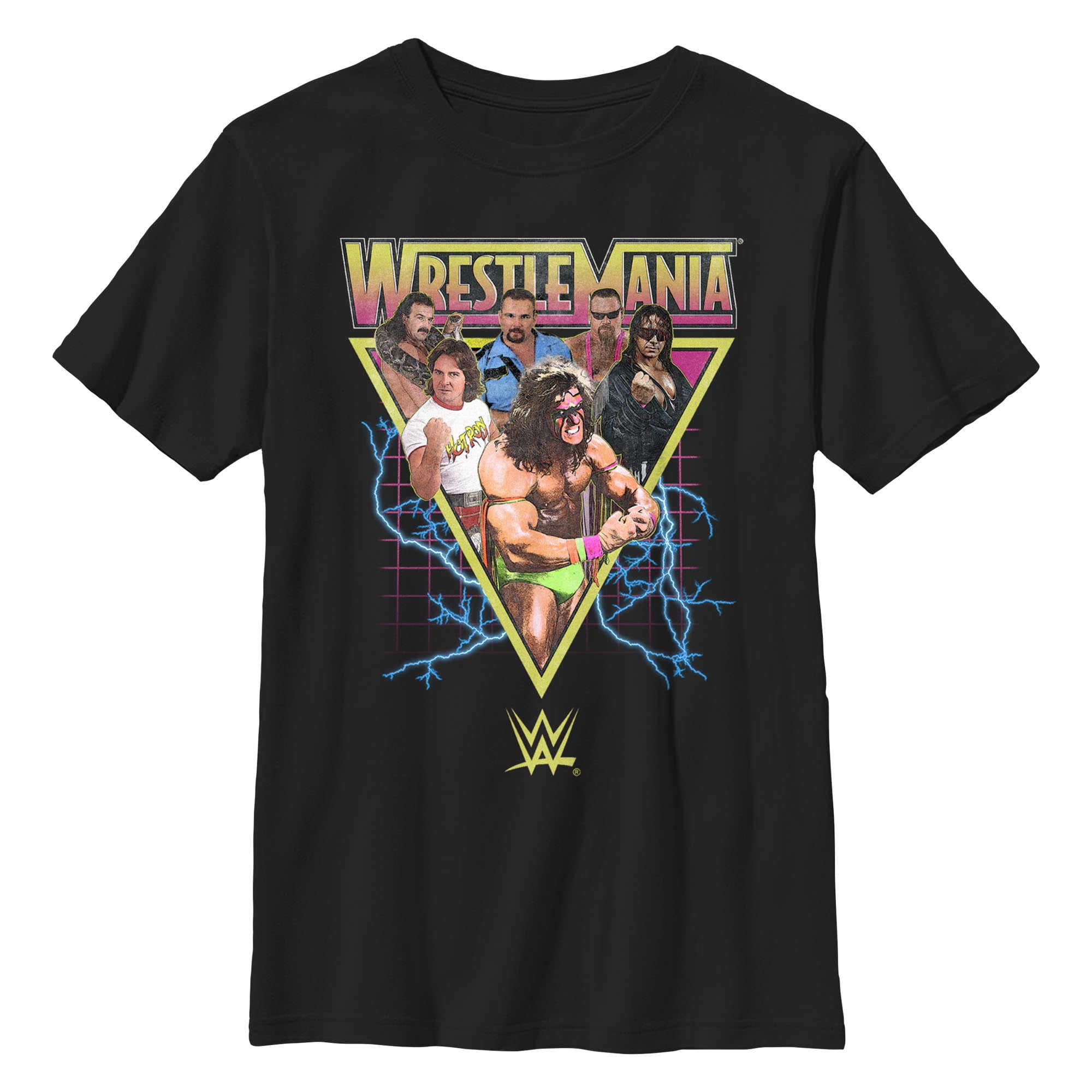 Boy's WWE Retro Wrestlers Triangle Graphic T-Shirt - Walmart.com