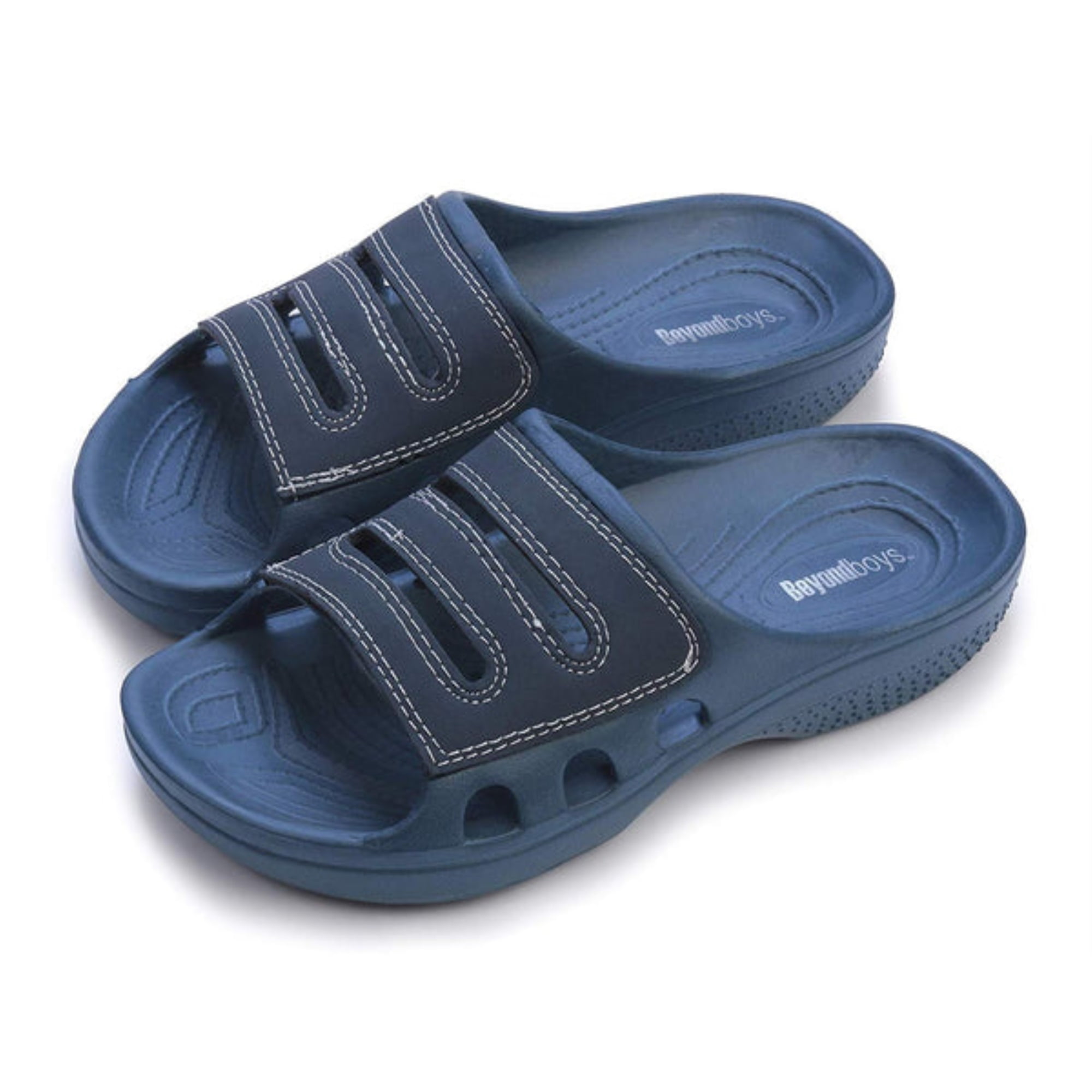 Boy's Waterproof Slippers Shower Pool Rubber Clog Outdoor Sandals ...