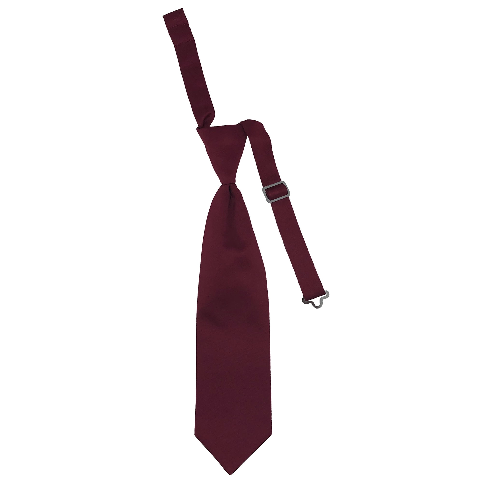 Boy’s Wine Formal Satin Pre-Tied Neck Tie in a Variety of Colors by ...