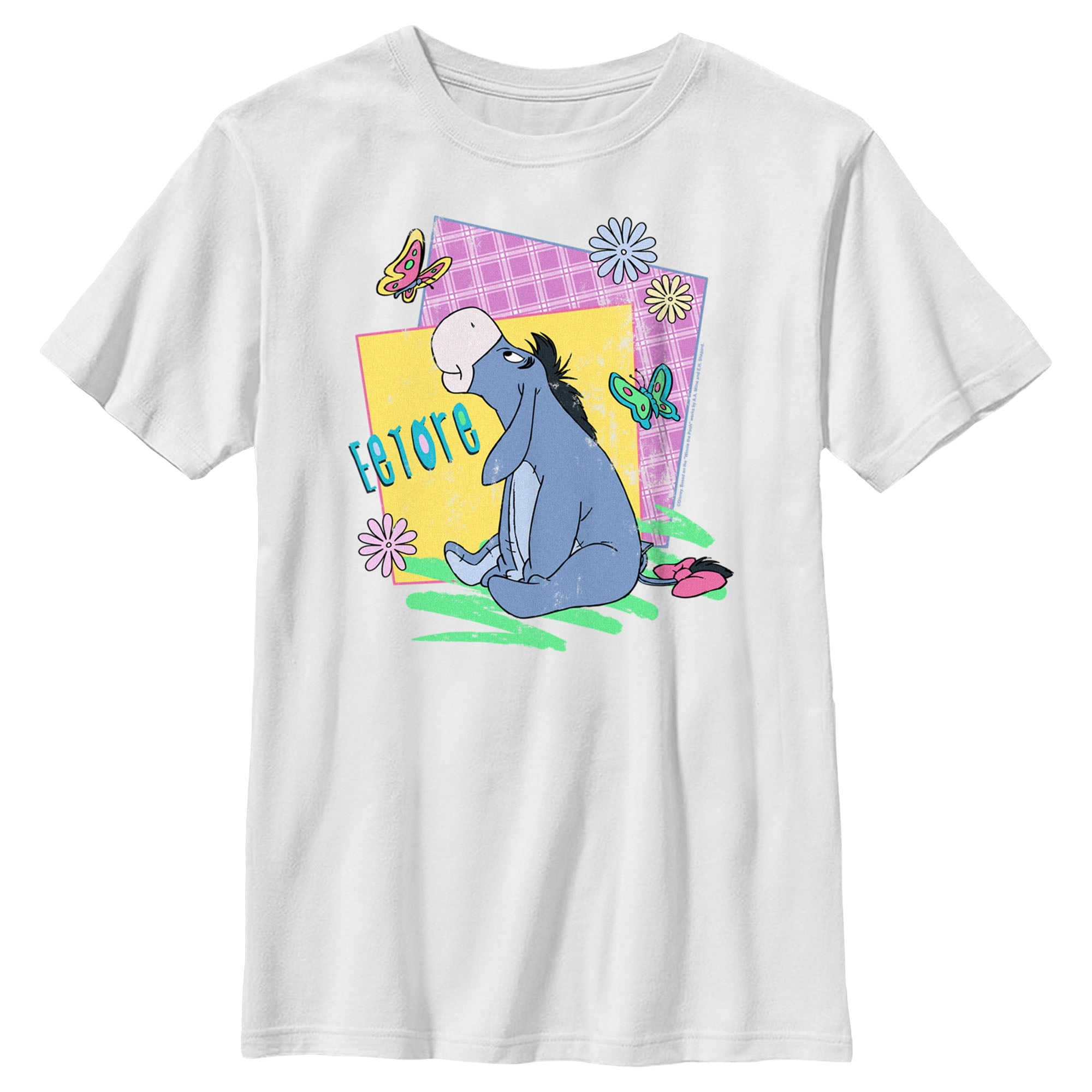 Boy's Winnie the Pooh Spring Eeyore Graphic Tee White Medium - Walmart.com
