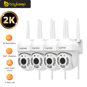 3MP 2K Window Camera, Wireless WiFi Surveillance, Chromax AI Night ...