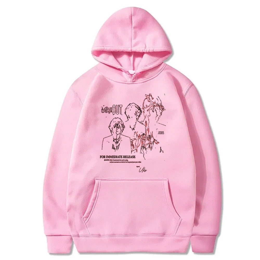 BoyWithUke Burnout 2025 World Tour Hoodie Merch Pullover Fashion Hip ...