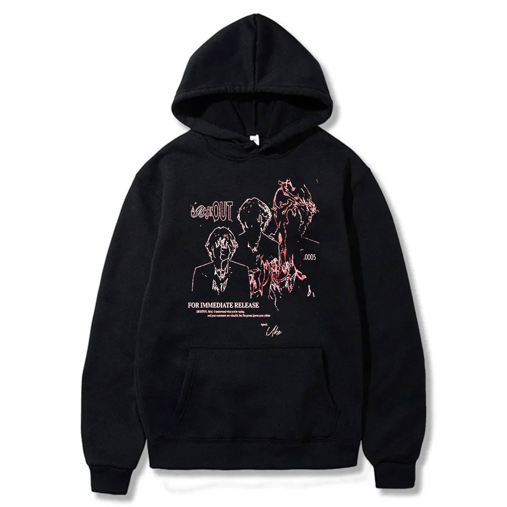 BoyWithUke Burnout Hoodie 2025 Tour Merch Pullover Fashion Hooded ...