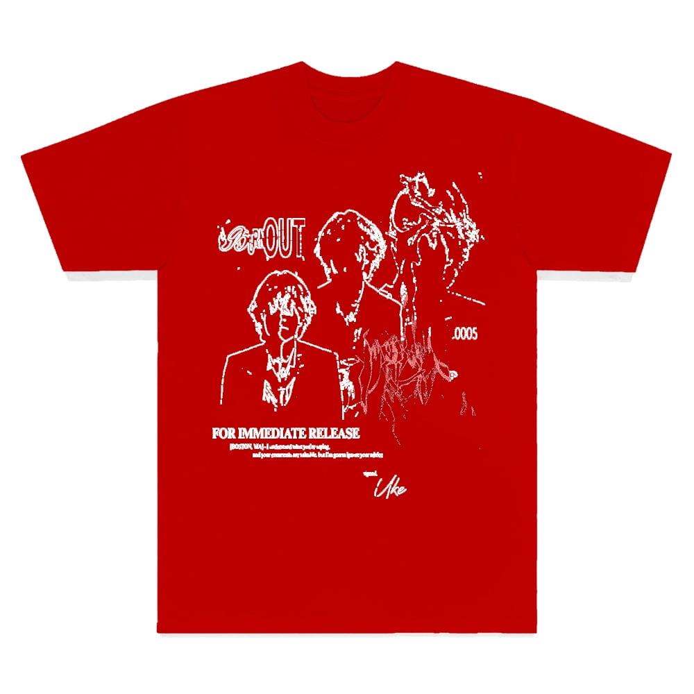 BoyWithUke Burnout T-Shirts 2025 Tour Merch Tee Cosplay Women Men ...