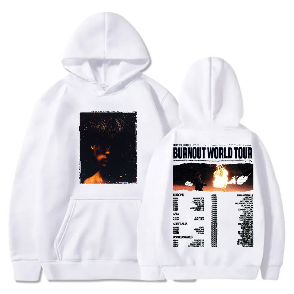 BoyWithUke Burnout World Tour Hoodies Cosplay Women Men Fashion Long ...
