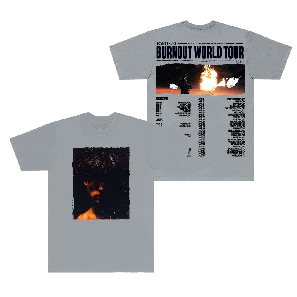BoyWithUke Burnout World Tour T-Shirts Cosplay Women Men Fashion ...