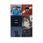 Santa's Workshop Handcrafted Toys 14.5" x 20.5" Framed Christmas Wall ...