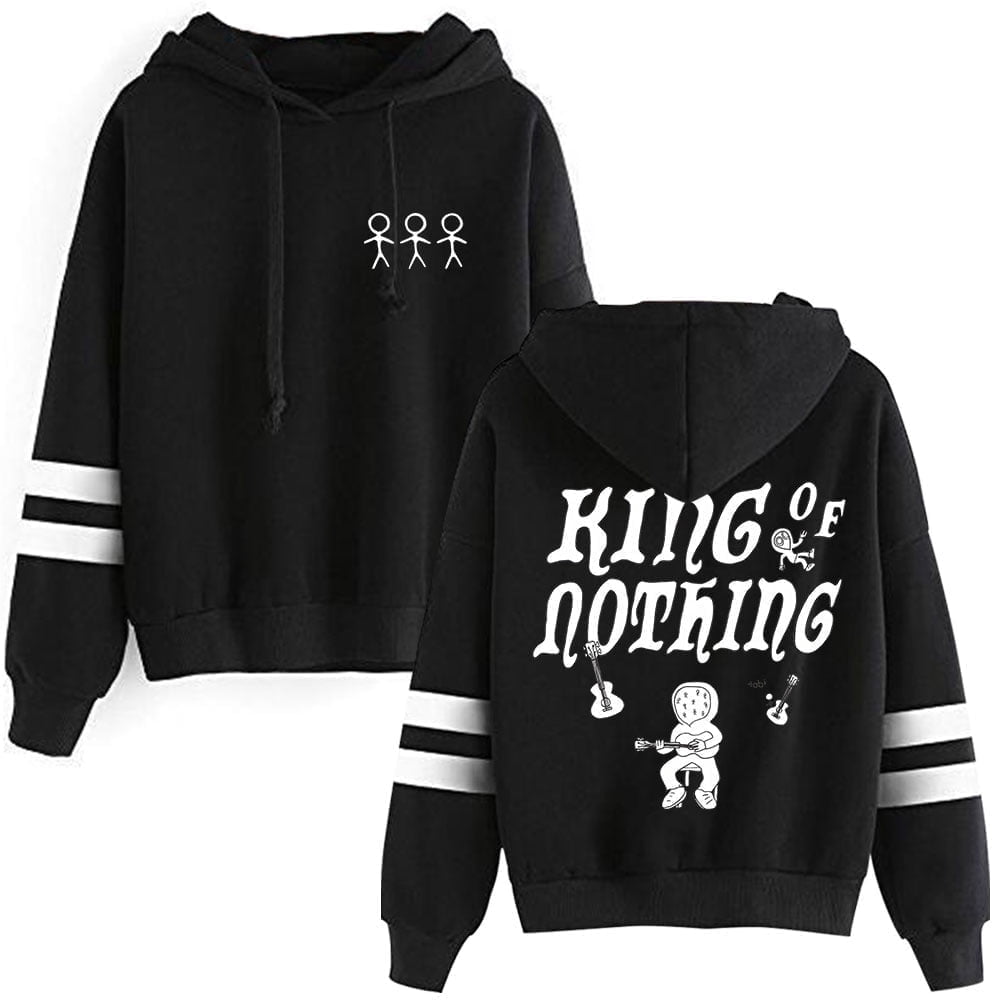 BoyWithUke Merch King Of Nothing Logo Hoodie Unisex Pocketless Double ...