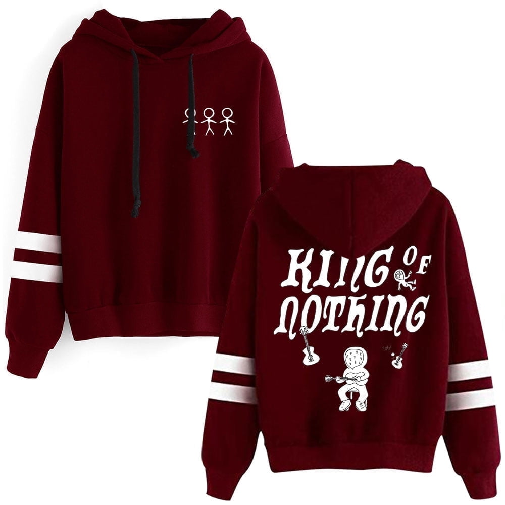 BoyWithUke Merch King Of Nothing Logo Hoodie Unisex Pocketless Double ...