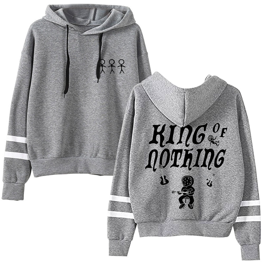 BoyWithUke Merch King Of Nothing Logo Hoodie Unisex Pocketless Double ...