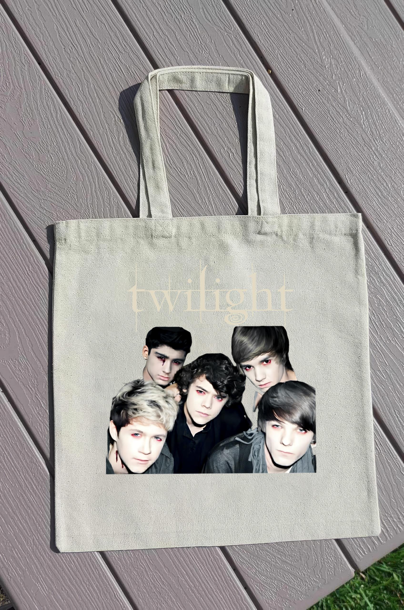 Boyband Meets Vampire Saga Parody Bag, Retro Fantasy Romance Crossover ...