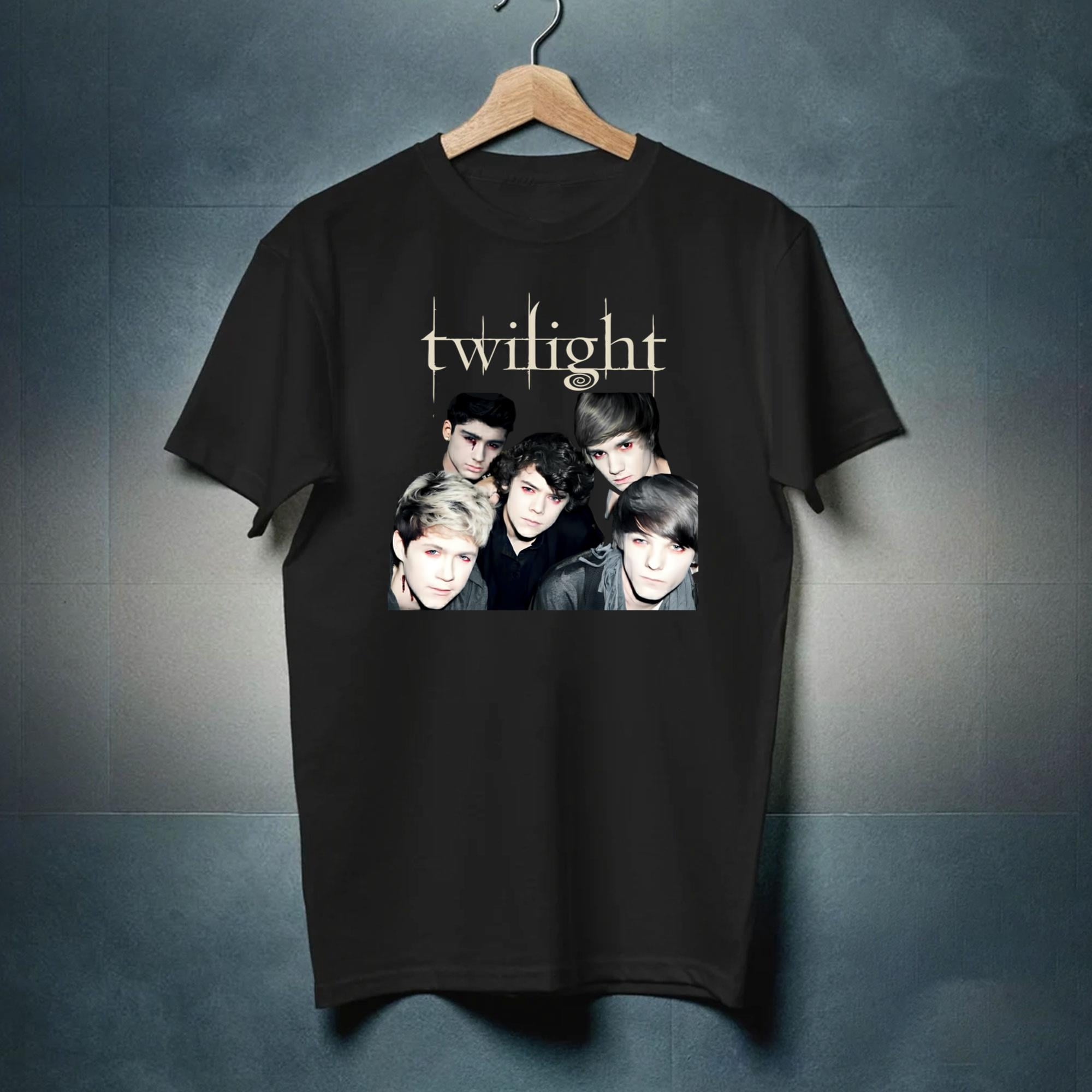 Boyband Meets Vampire Saga Parody Shirt, Retro Fantasy Romance ...