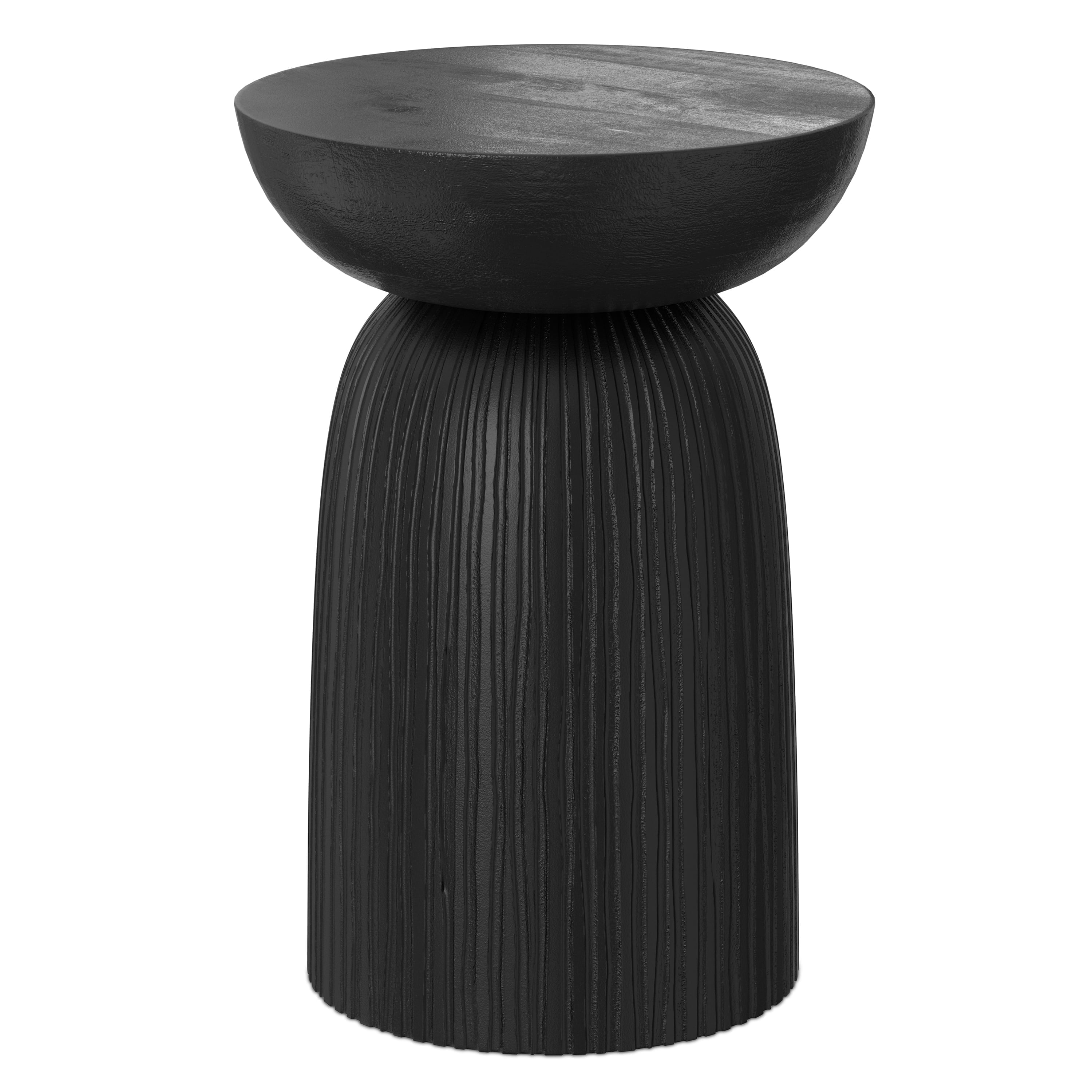 Simpli Home Boyd 13 inch Wide Solid Mango Contemporary Line Accent ...