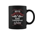 Boyd Blood Runs Through My Veins Last Name Family Coffee Mugs - Walmart.com