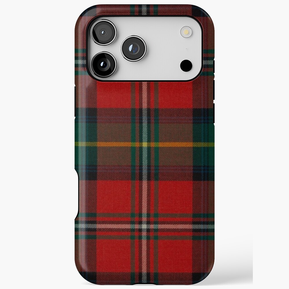 Boyd Scottish Tartan Plaid Clan iPhone Case 17 16 15 14 13 12 11 Pro ...