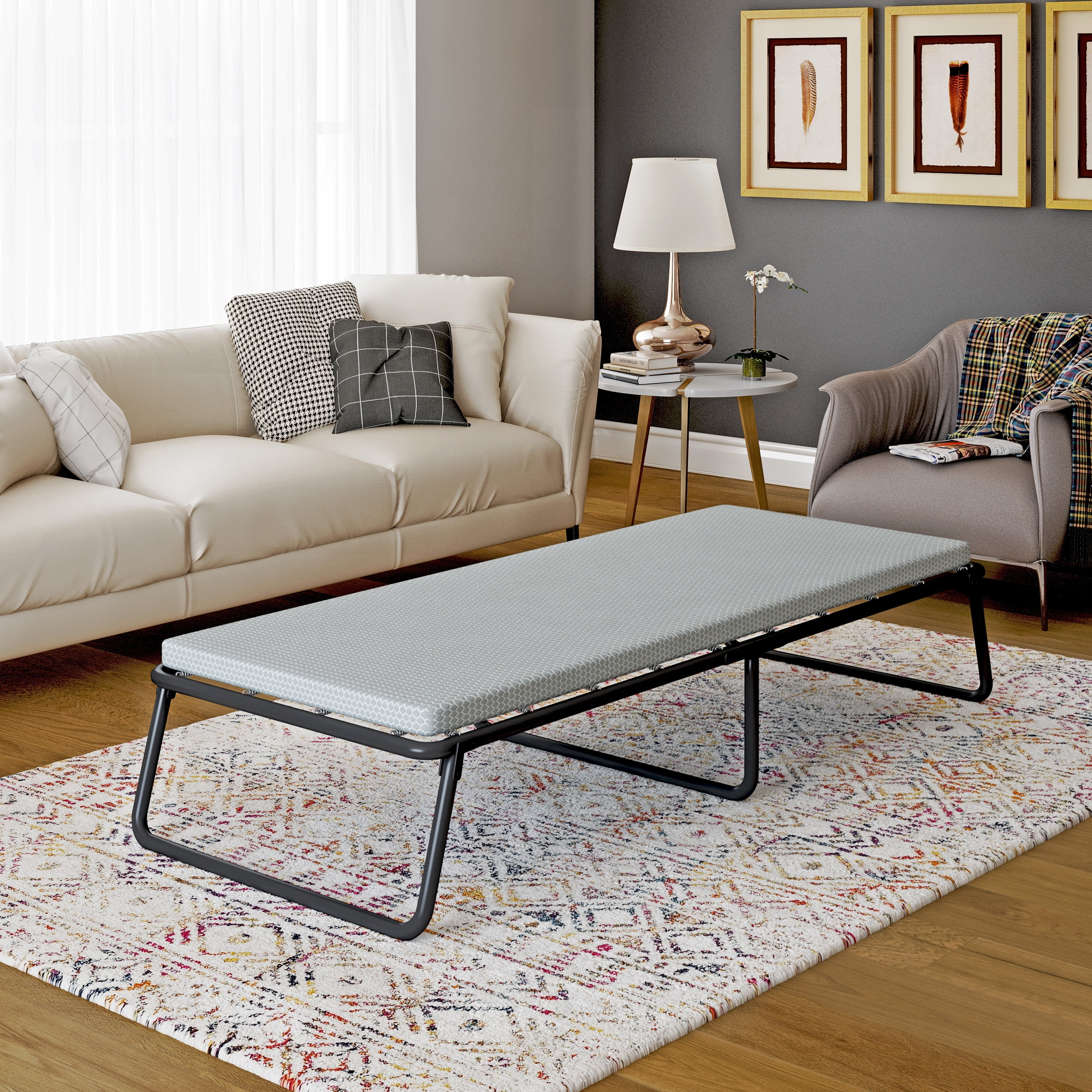 Boyd Sleep Simmons Beautysleep Fold Away Guest Bed - Single Size ...