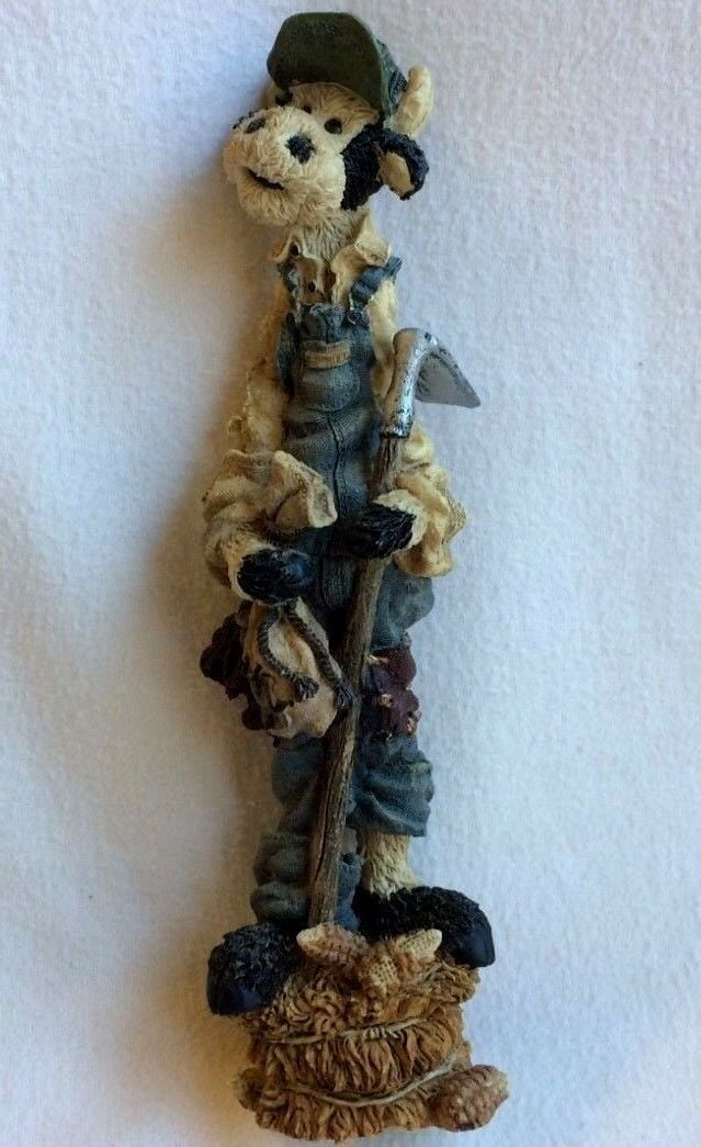Boyds Bears Folkstone Resin Figurine Rufus...Hoe Down - Walmart.com