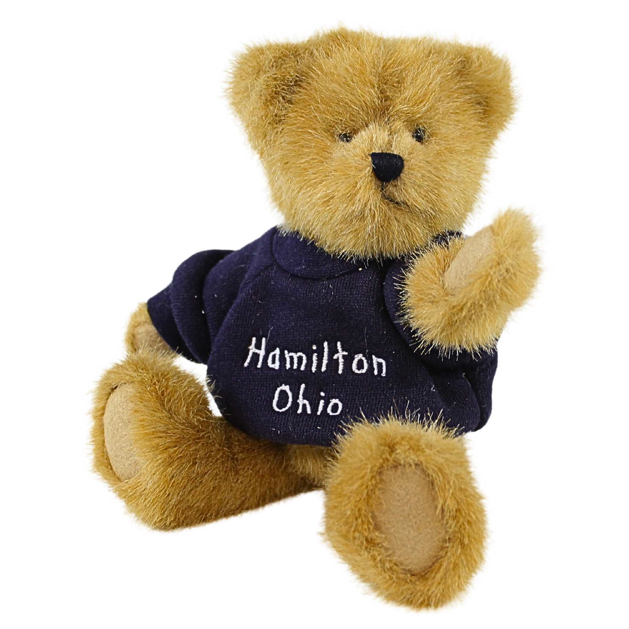 Boyds Bears Plush 8.00In Hamilton, Ohio Bear, Fabric, Head Bean ...