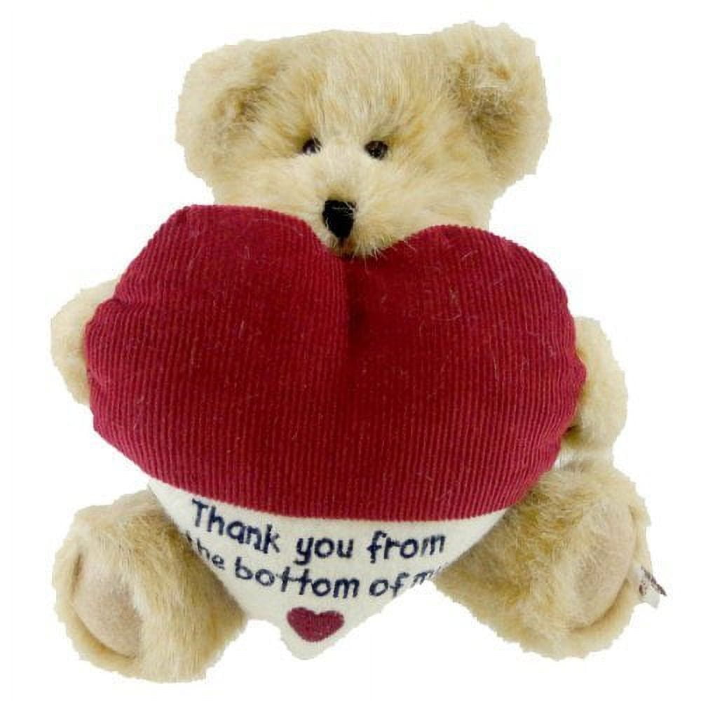 Boyds Bears Plush 8.00In Manny Thanks, Polyester, Gratitude Heart ...