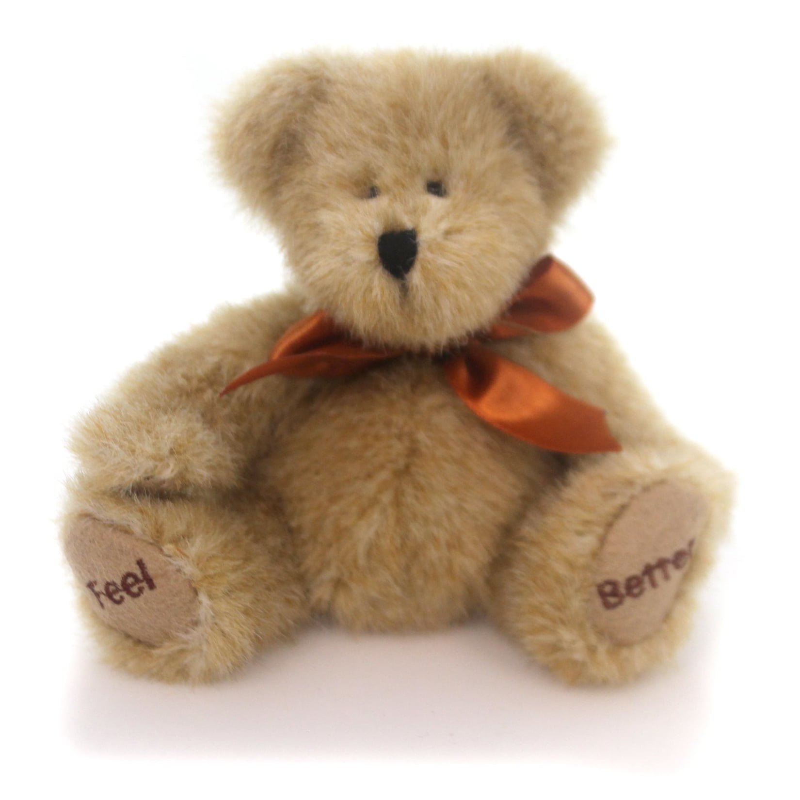 Boyds Bears Plush Thinkin' Of Ya Bears Fabric Feel Better Teddy 94845 ...