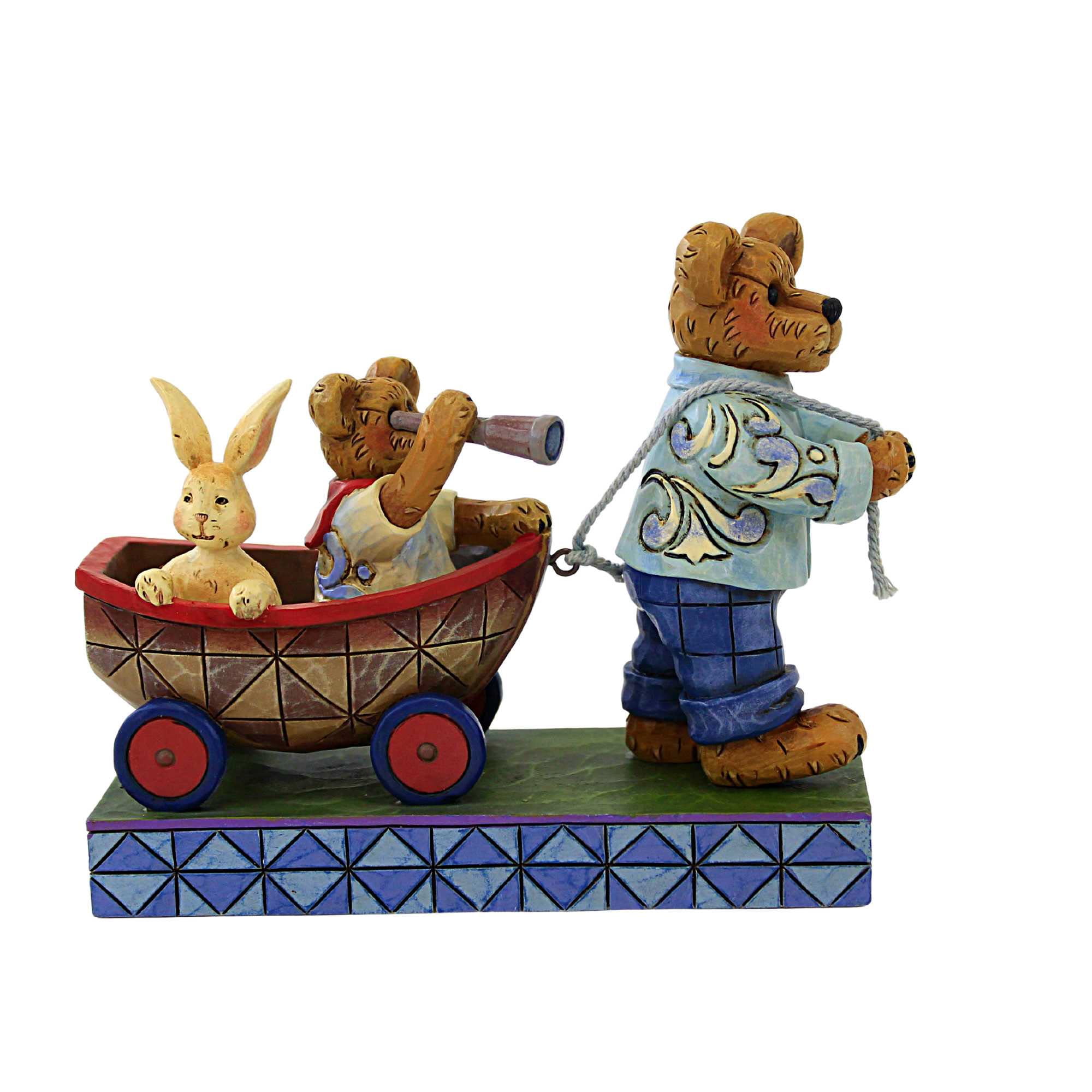 Boyds Bears Resin Drake & Cameron With Hopsley - One Figurine 4.25 Inch ...