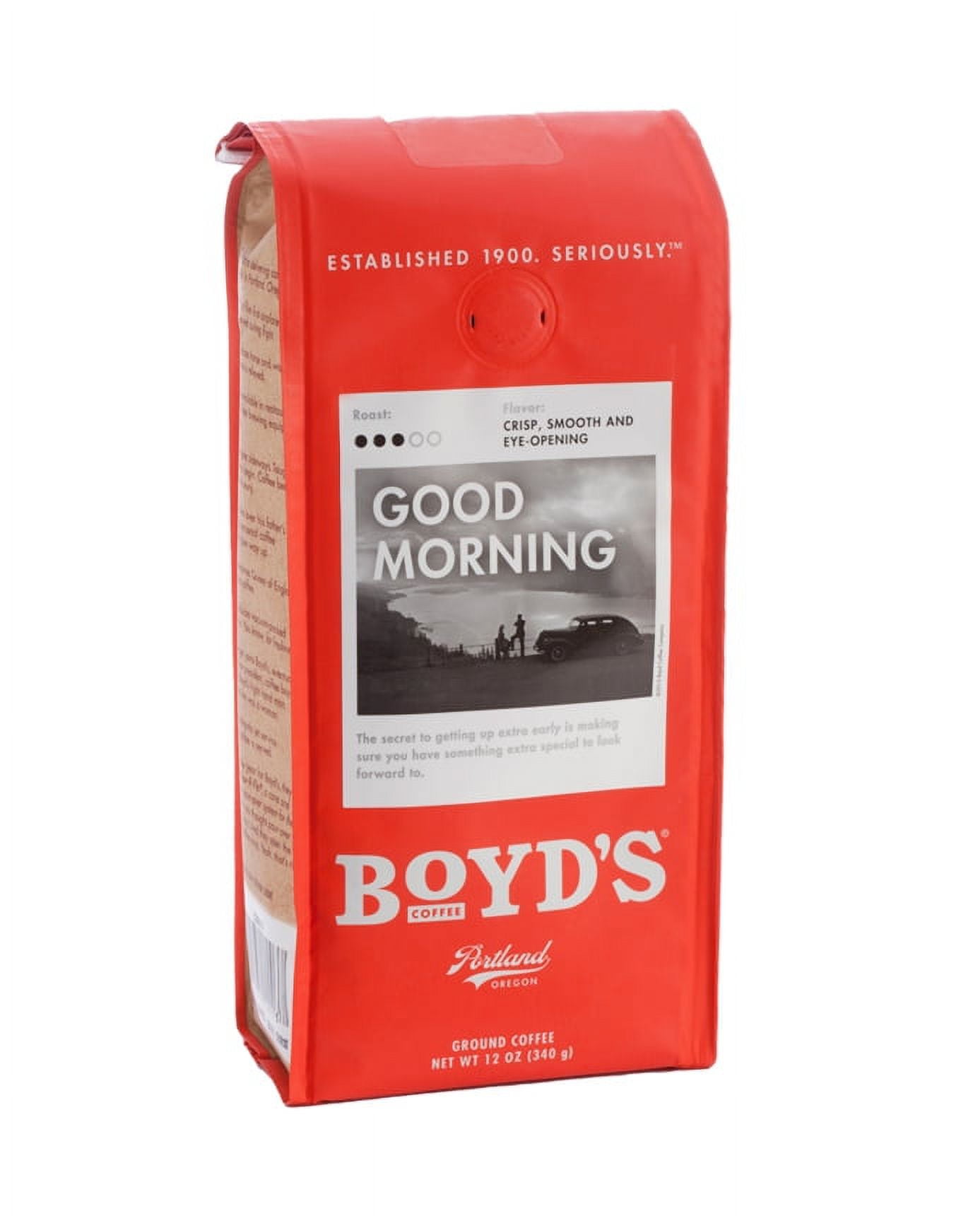 Boyds Coffee Good Morning 12 oz - Walmart.com